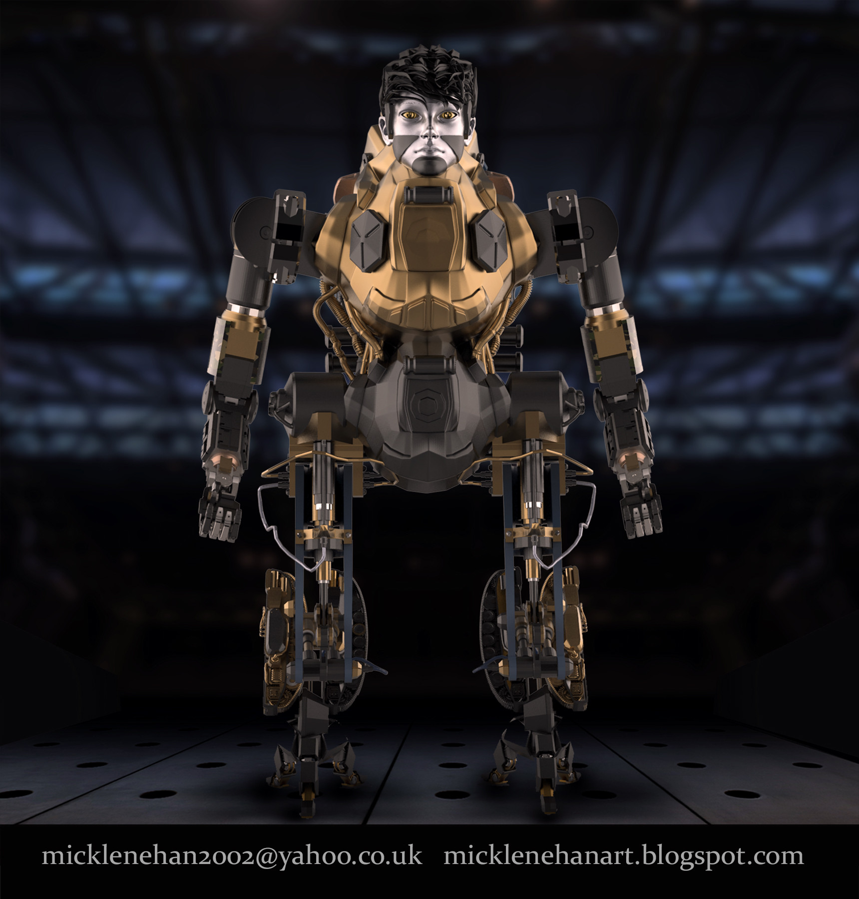 ArtStation - Killer-Bot