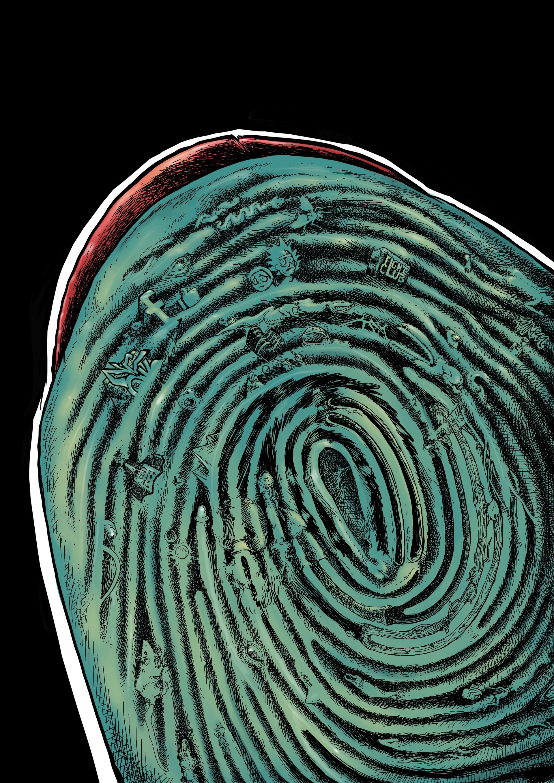 ArtStation - Finger Print