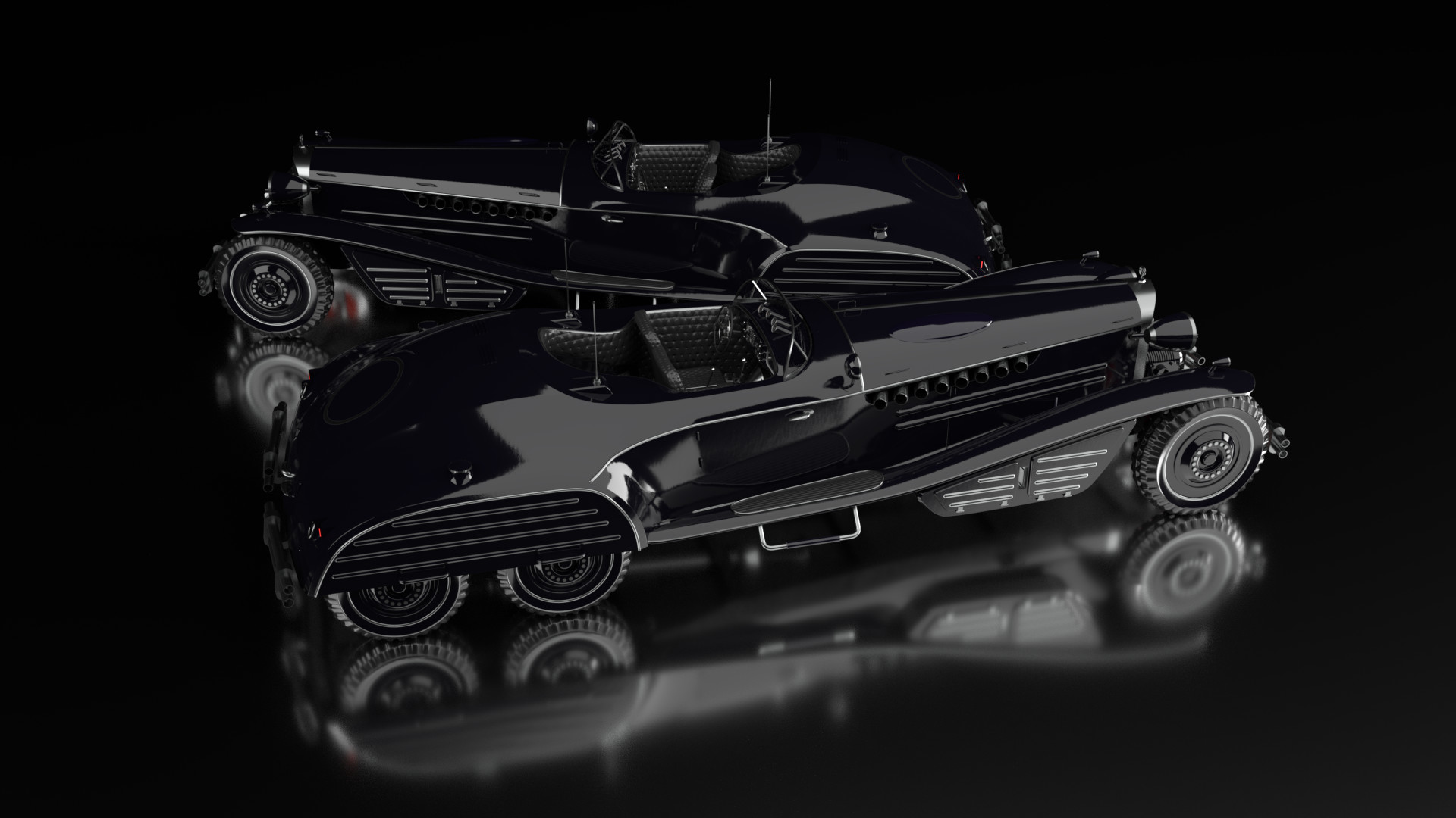 Captain America Hydra Car