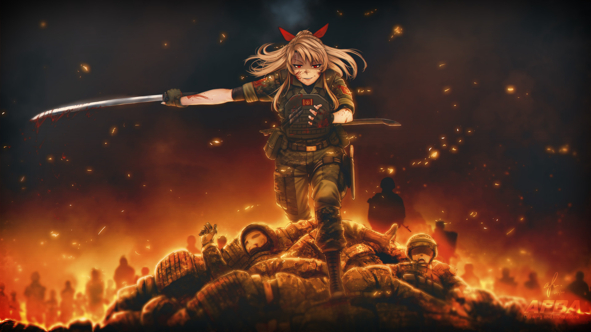 ArtStation - Talia Reinavich - "Red Demoness"