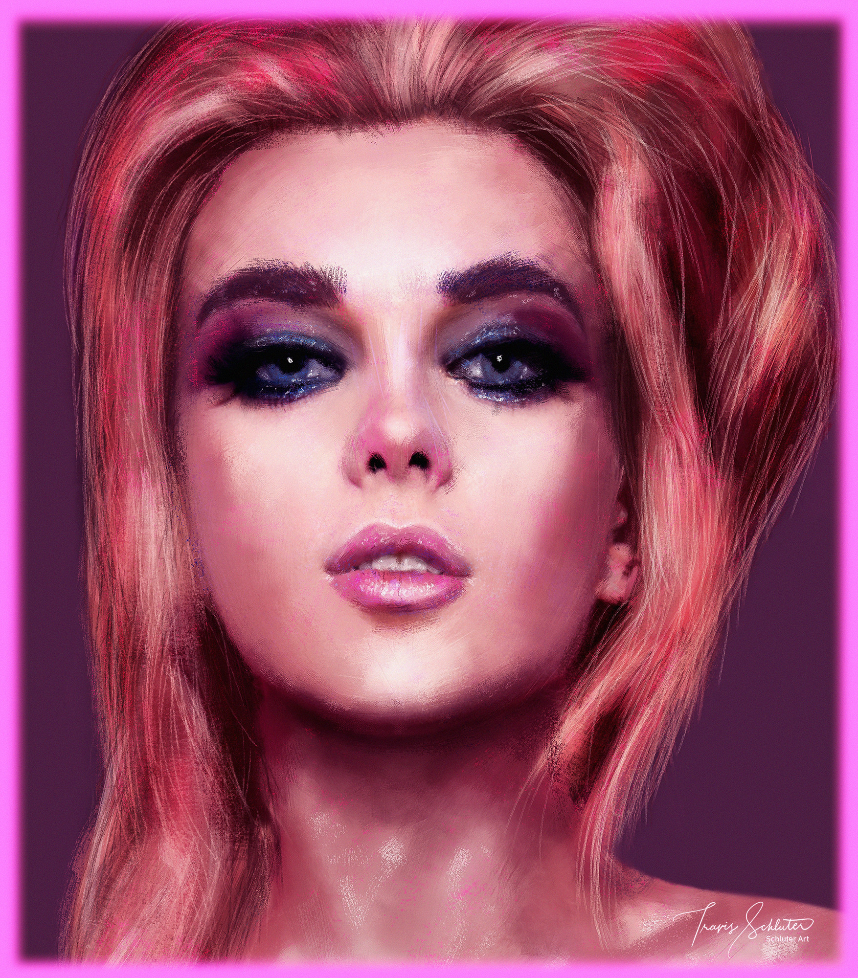 ArtStation - Pink Lips