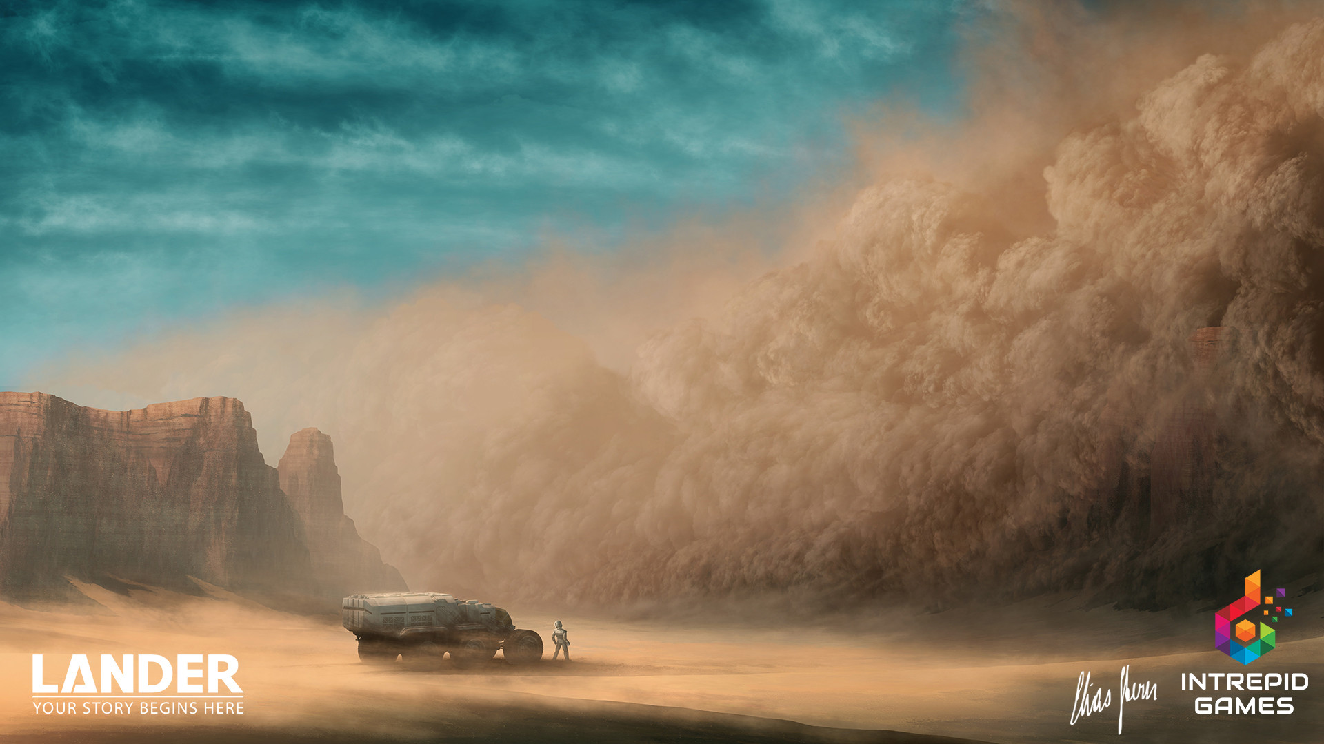 ArtStation - LANDER: Landscape Concept Art 05