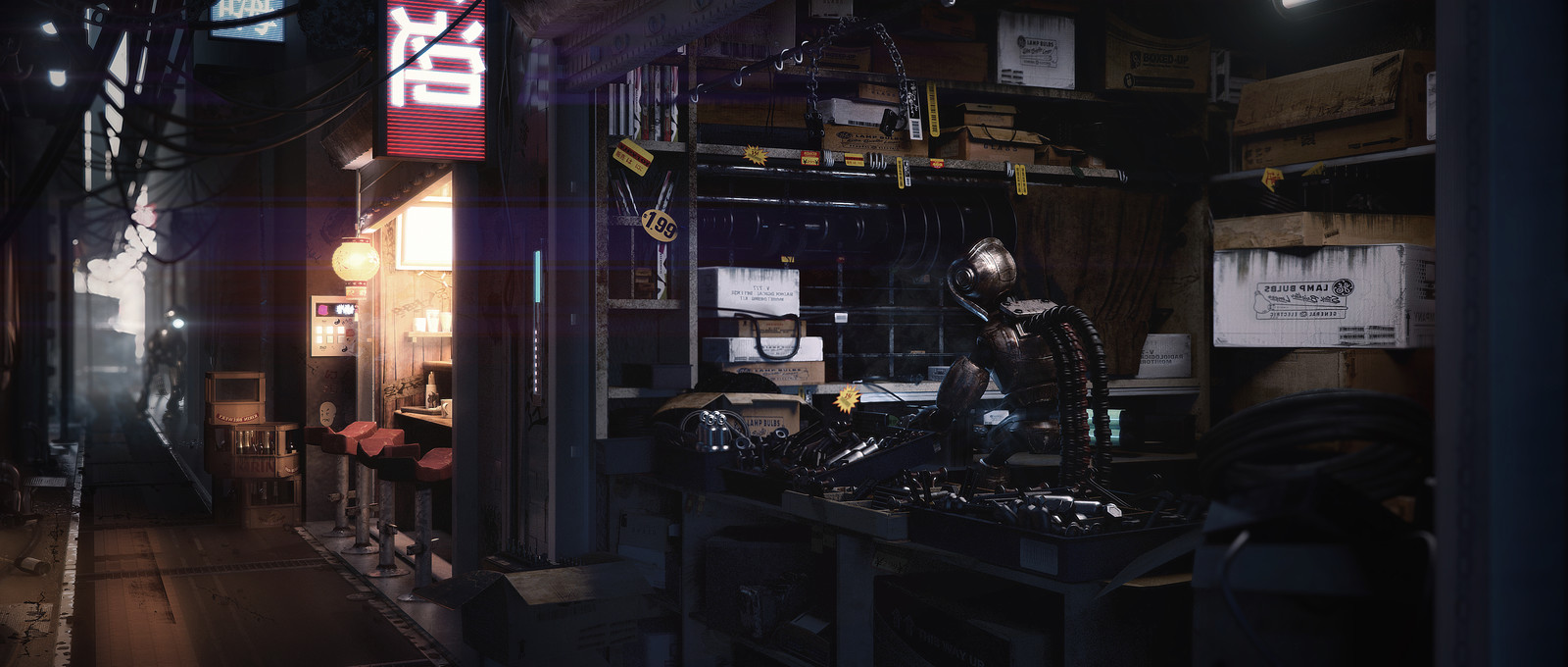 Sandeep Gehlot - Sci-Fi Alleyway