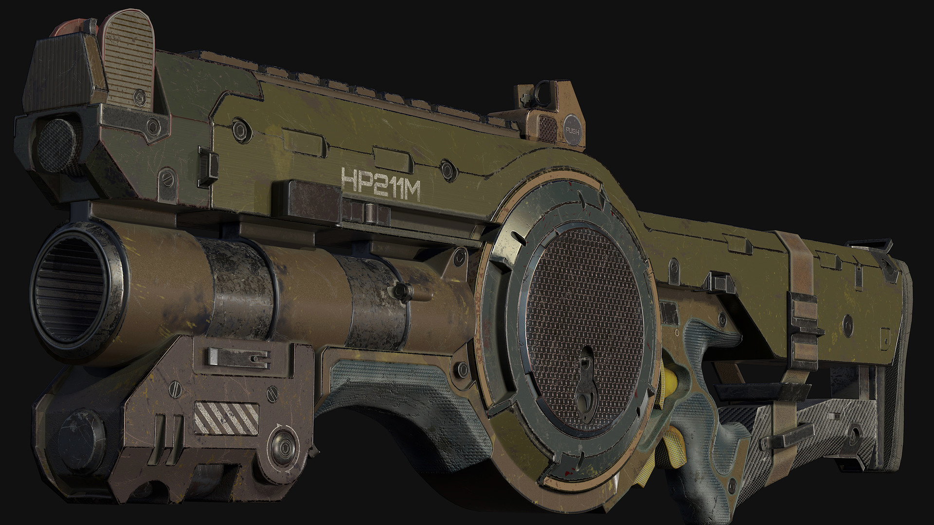 Futuristic Rocket Launcher