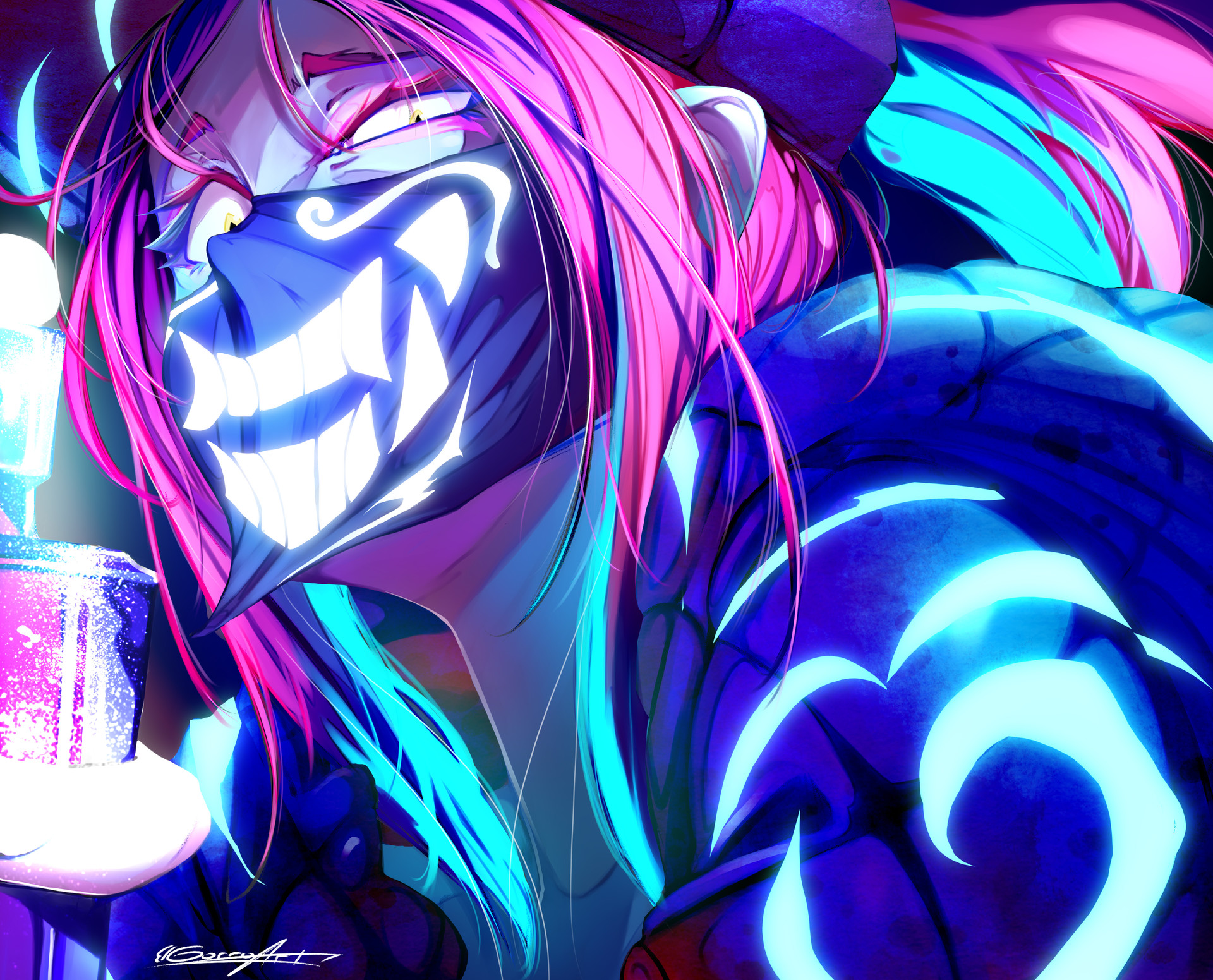 ArtStation - Akali || League of Legends || TimeLape
