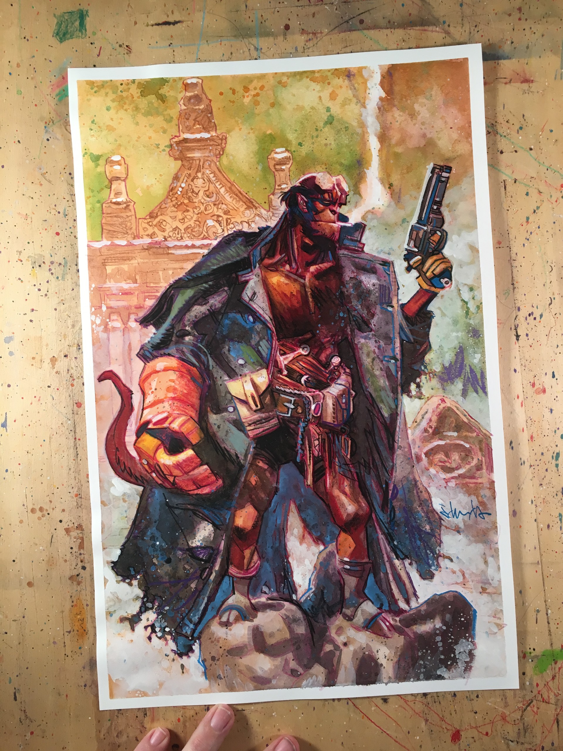 Tommy Lee Edwards - Commission Paintings (traditional)