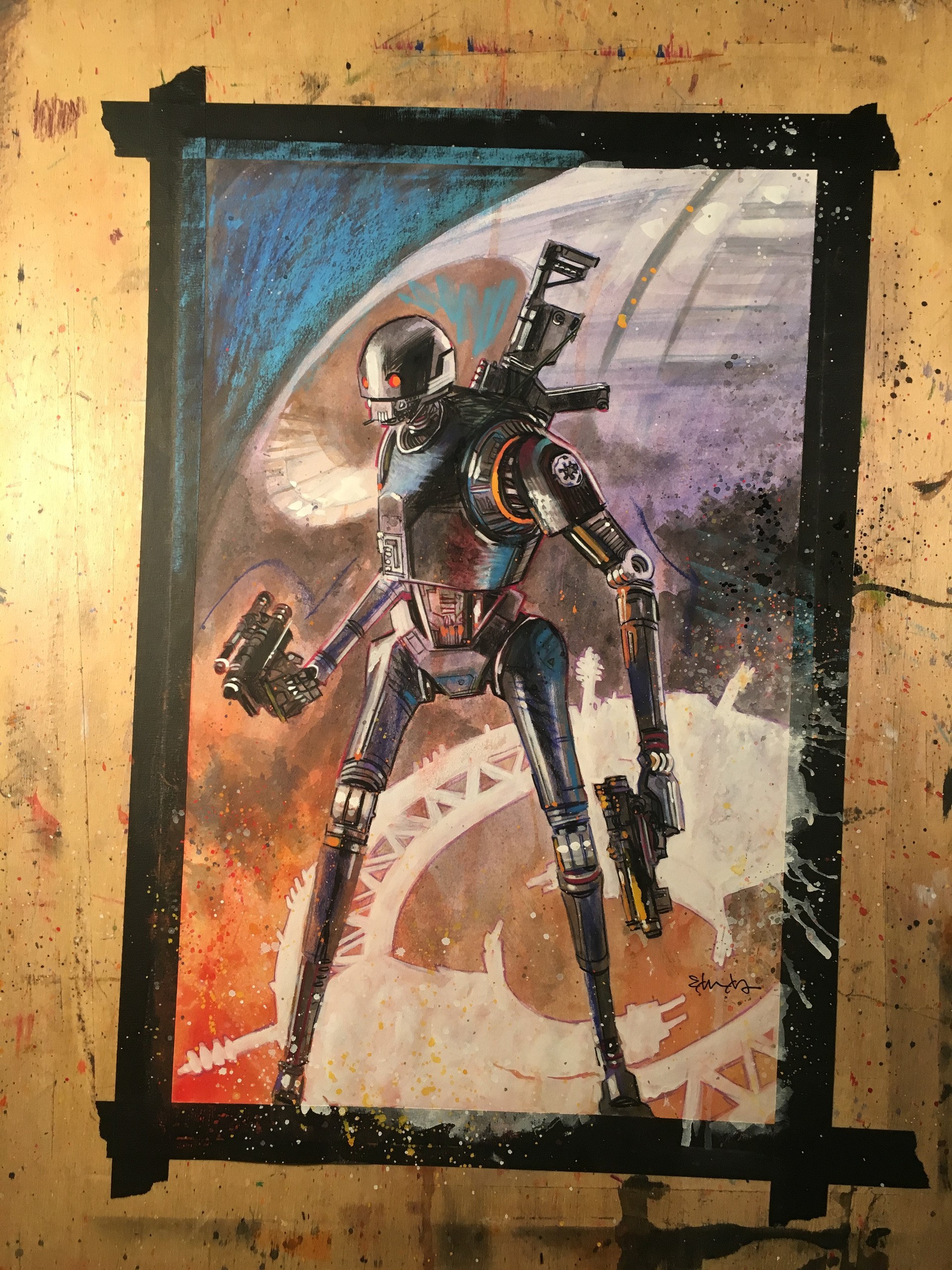 Tommy Lee Edwards - Commission Paintings (traditional)