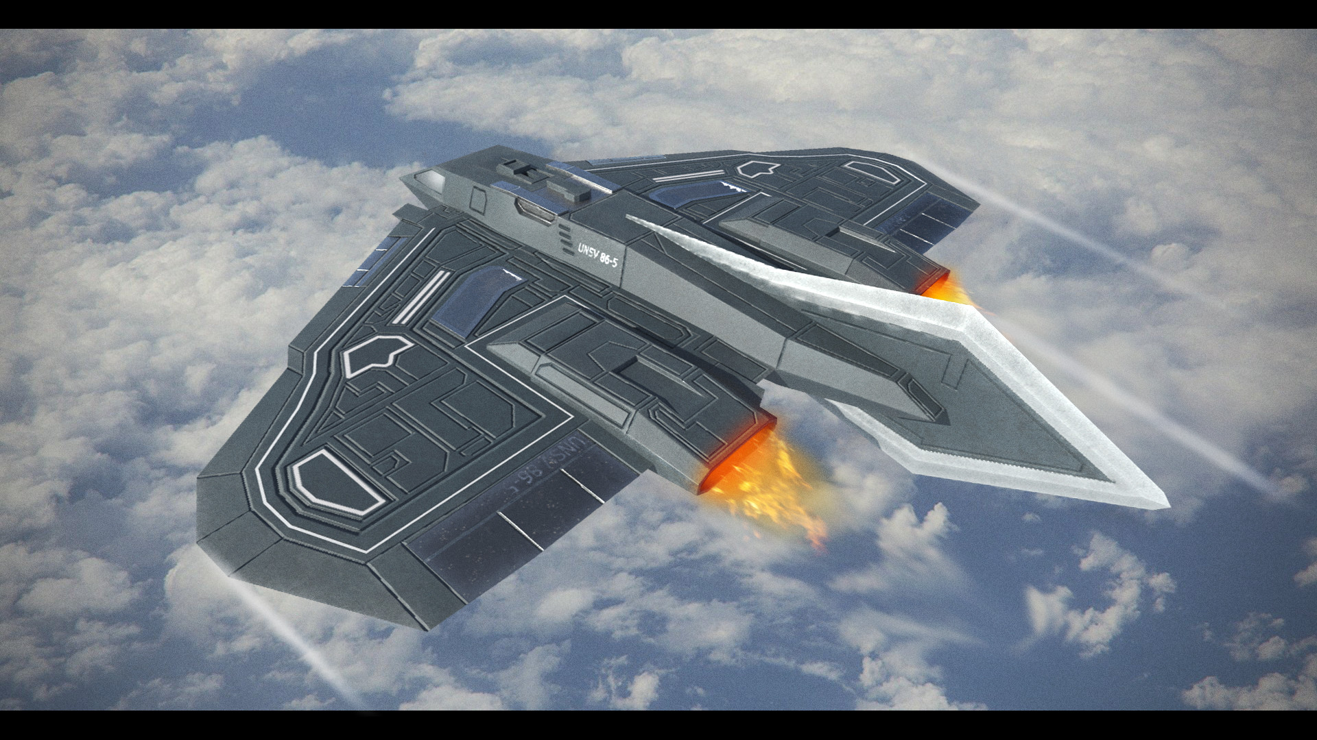 ArtStation - Hypersonic fighter