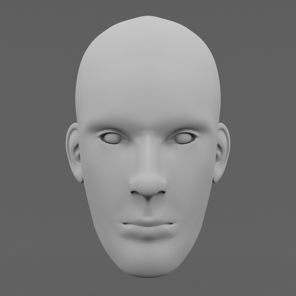 ArtStation - Man Face