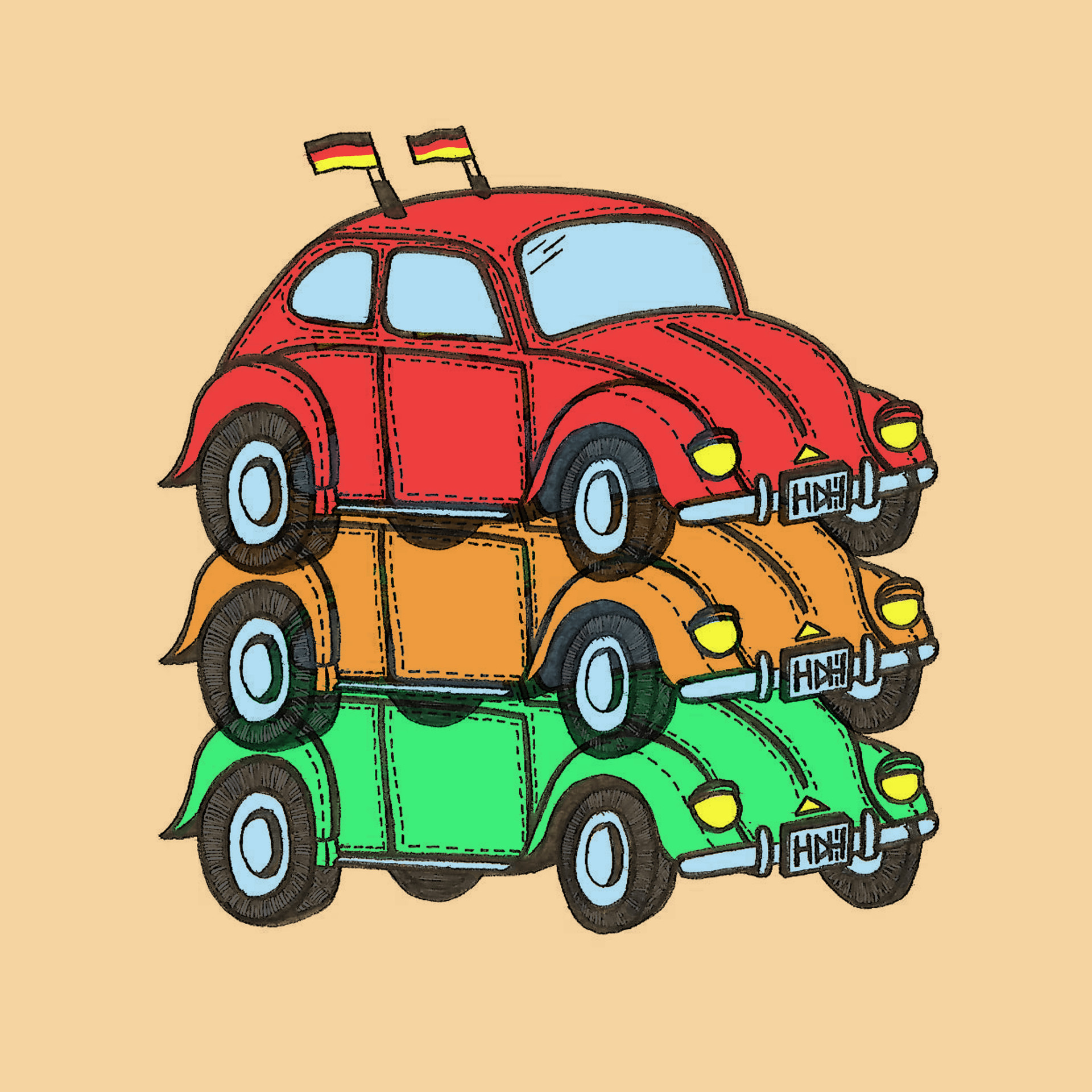 ArtStation - Car Stack