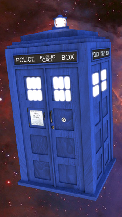 ArtStation - Doctor Who: Model 3D Tardis