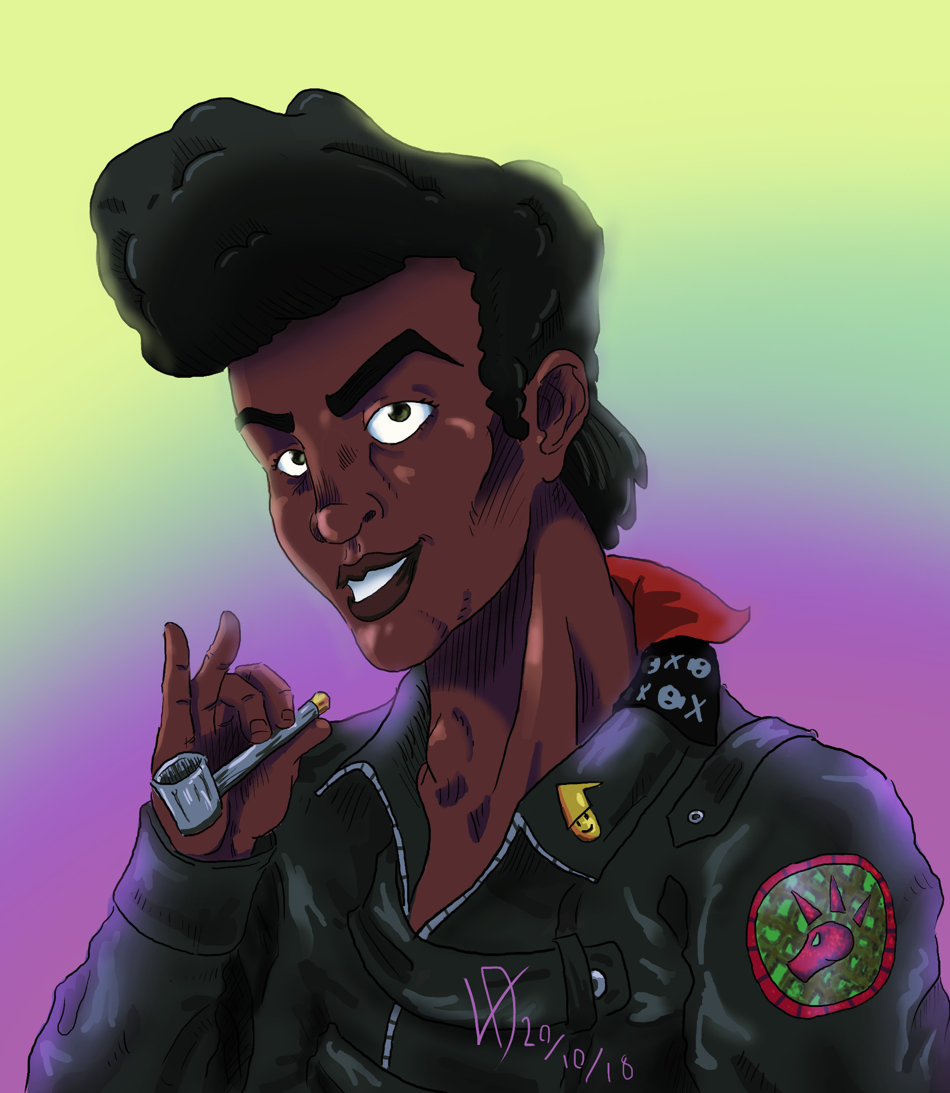 ArtStation - 20 - Jack Saci (OC based on brazilian folk-lore character ...