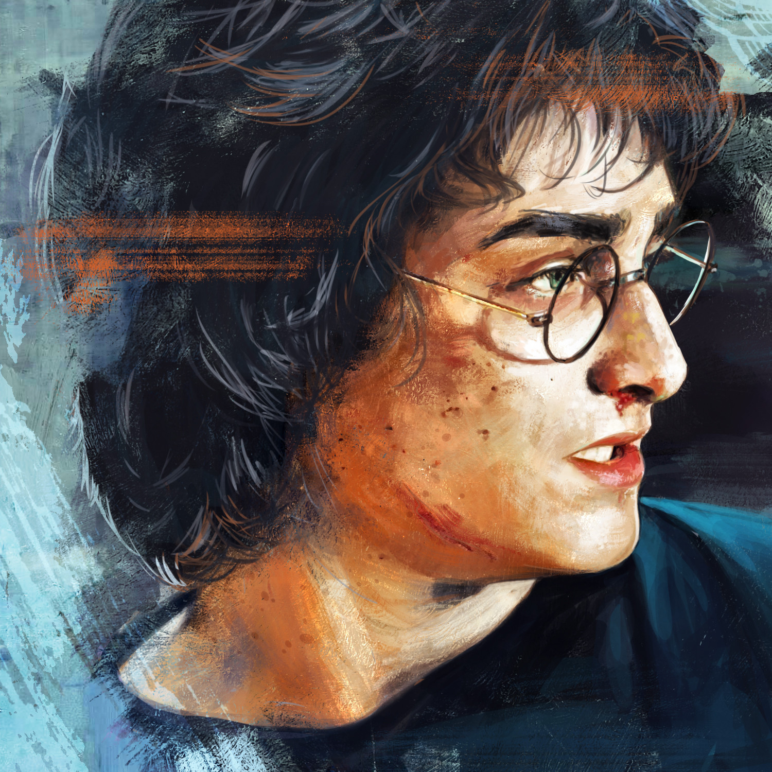 how to draw harry potter goblet of fire