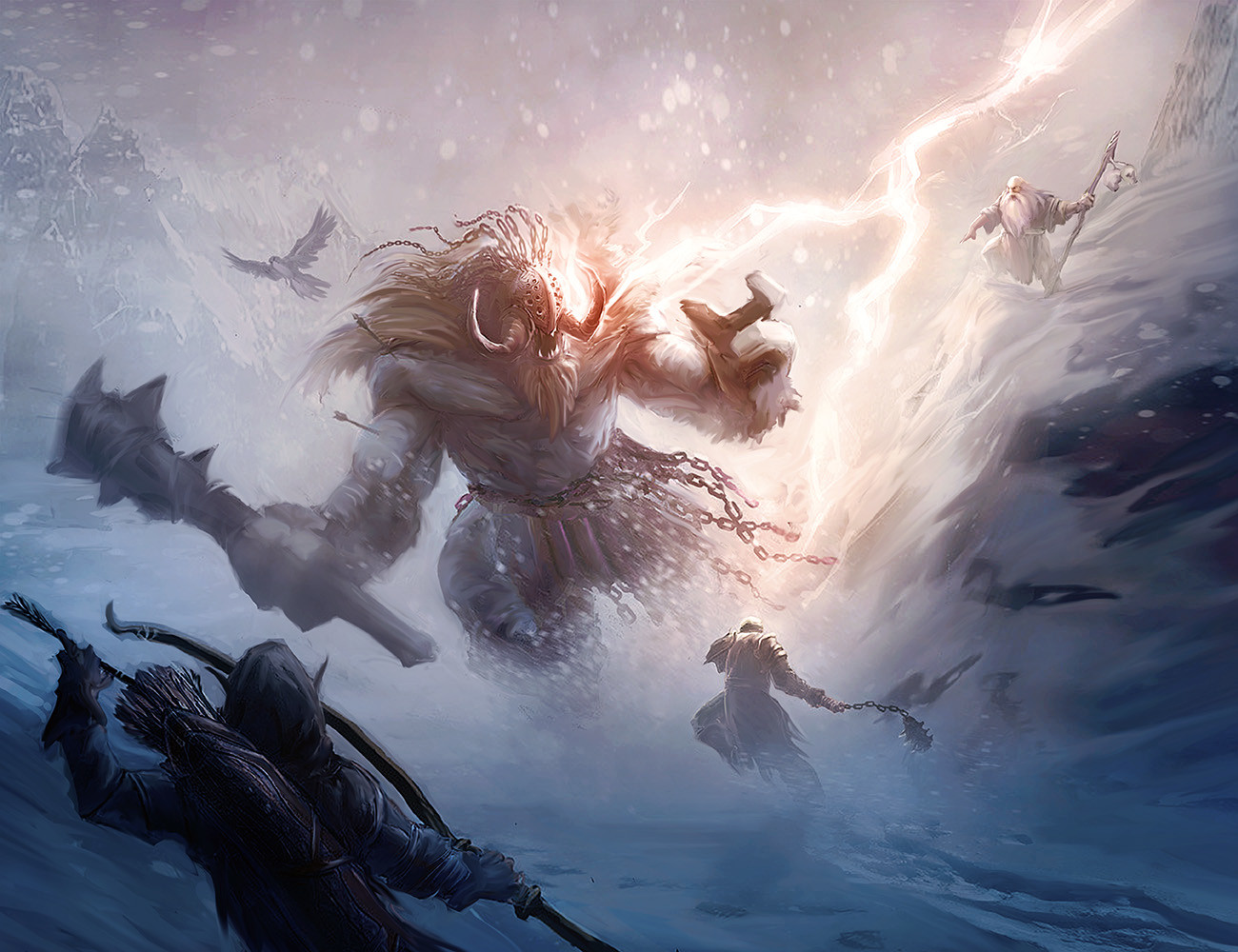 Winters Giant by Matt Forsyth : r/ImaginaryGiants