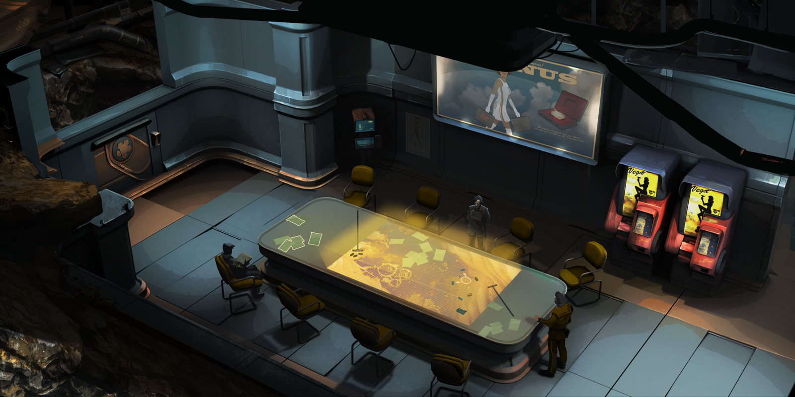 Dark Crystal Games - Encased RPG - Isometric Concepts