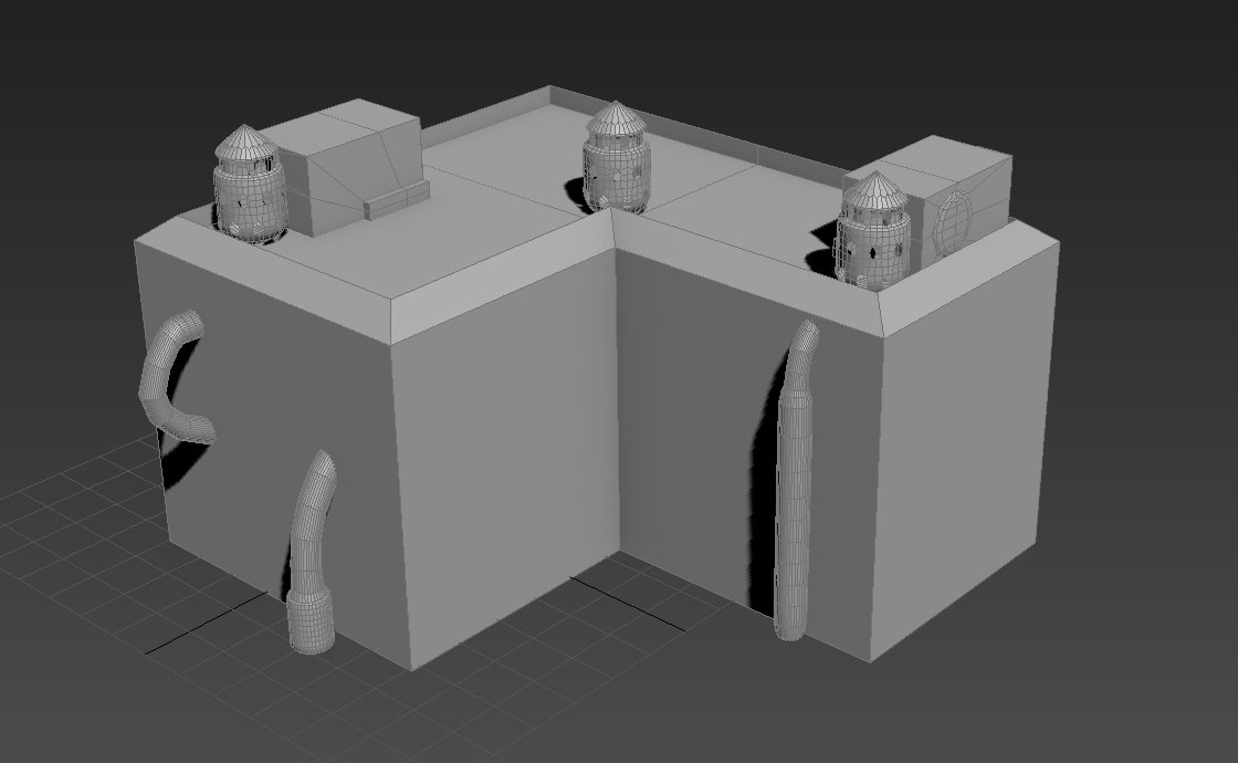 ArtStation - new project building basic model