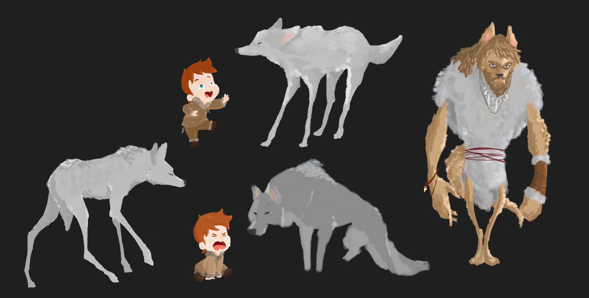 ArtStation - werewolf