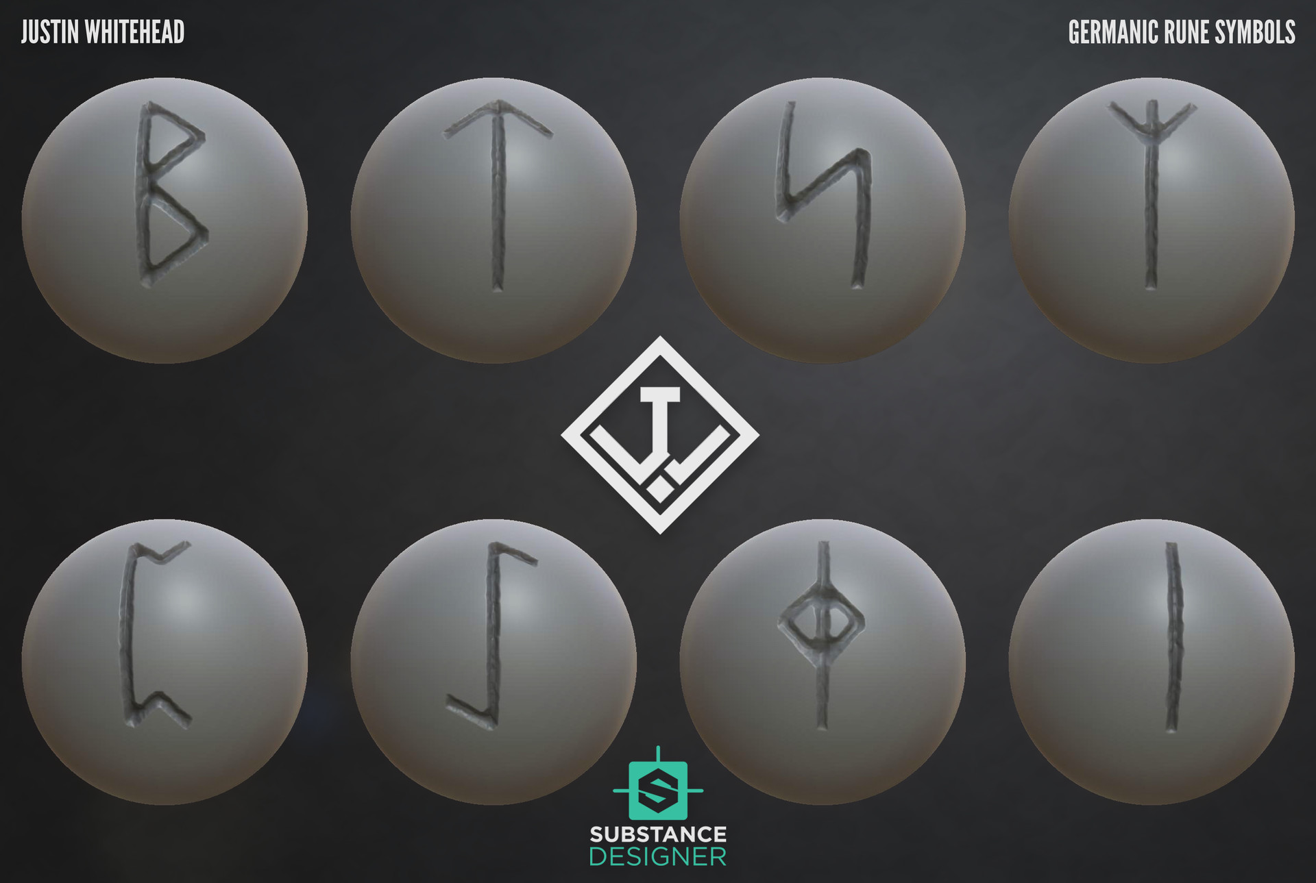 Justin Whitehead's Portfolio - Germanic Rune Symbols