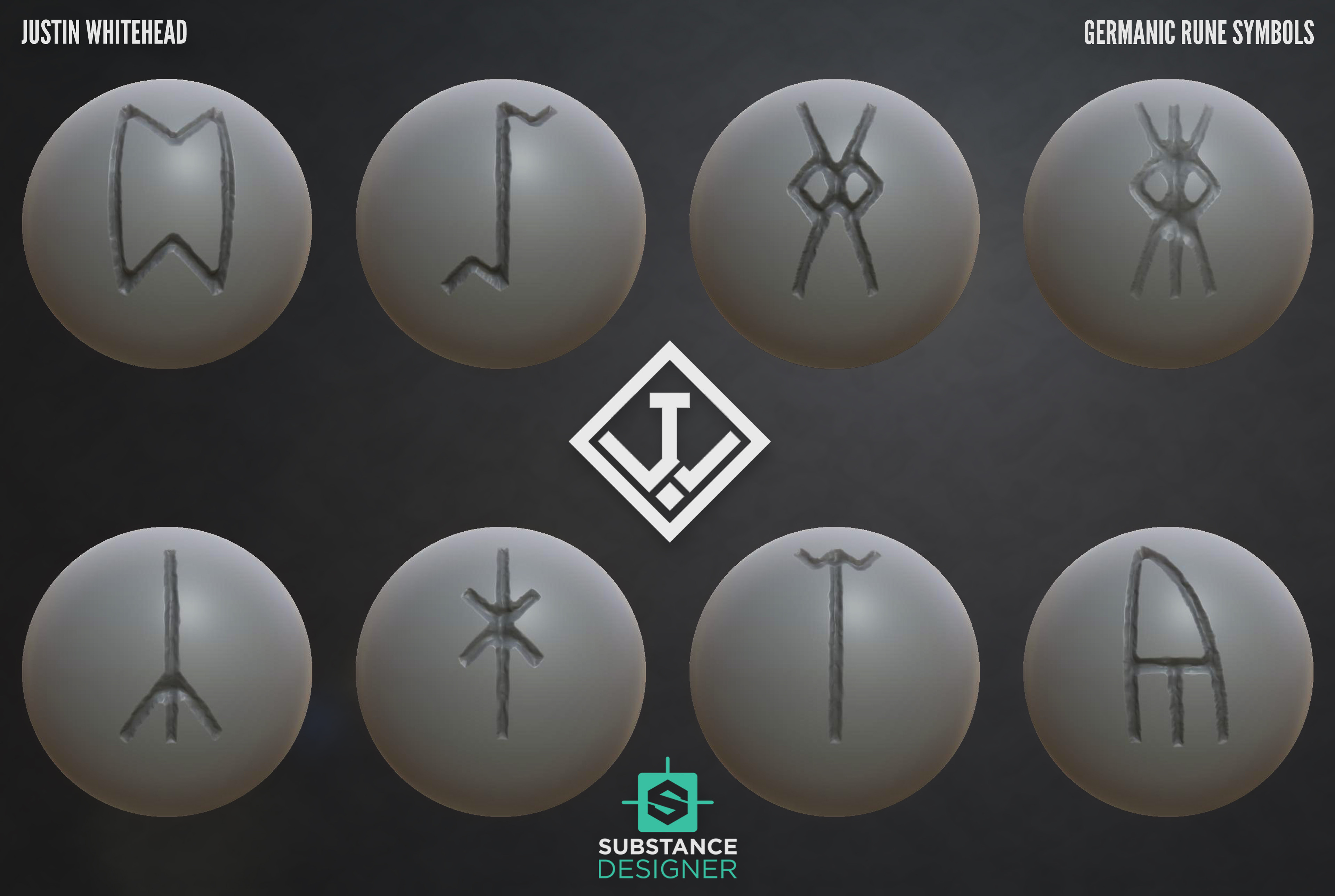 Justin Whitehead's Portfolio - Germanic Rune Symbols