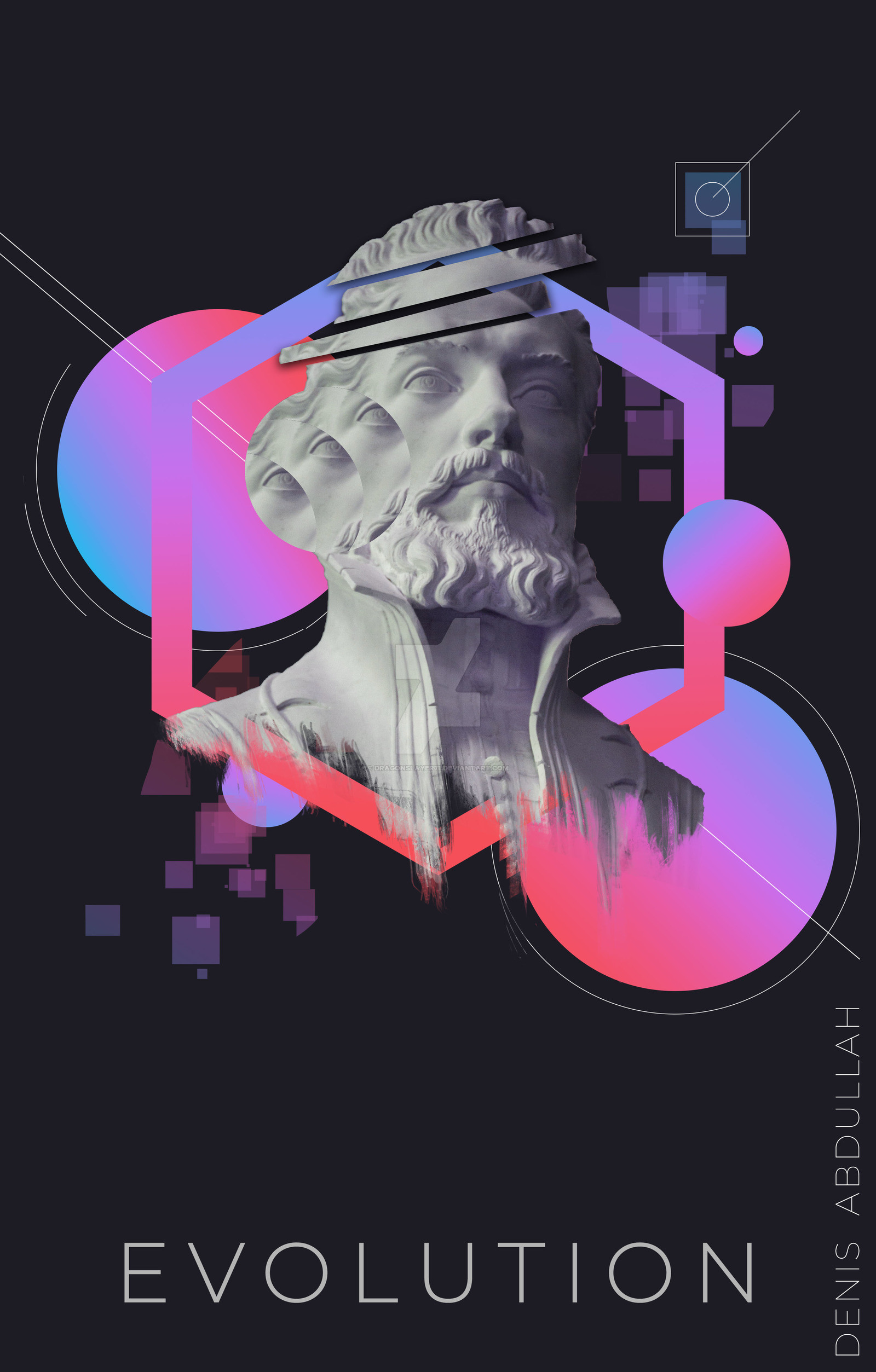 ArtStation - Evolution-Poster Design