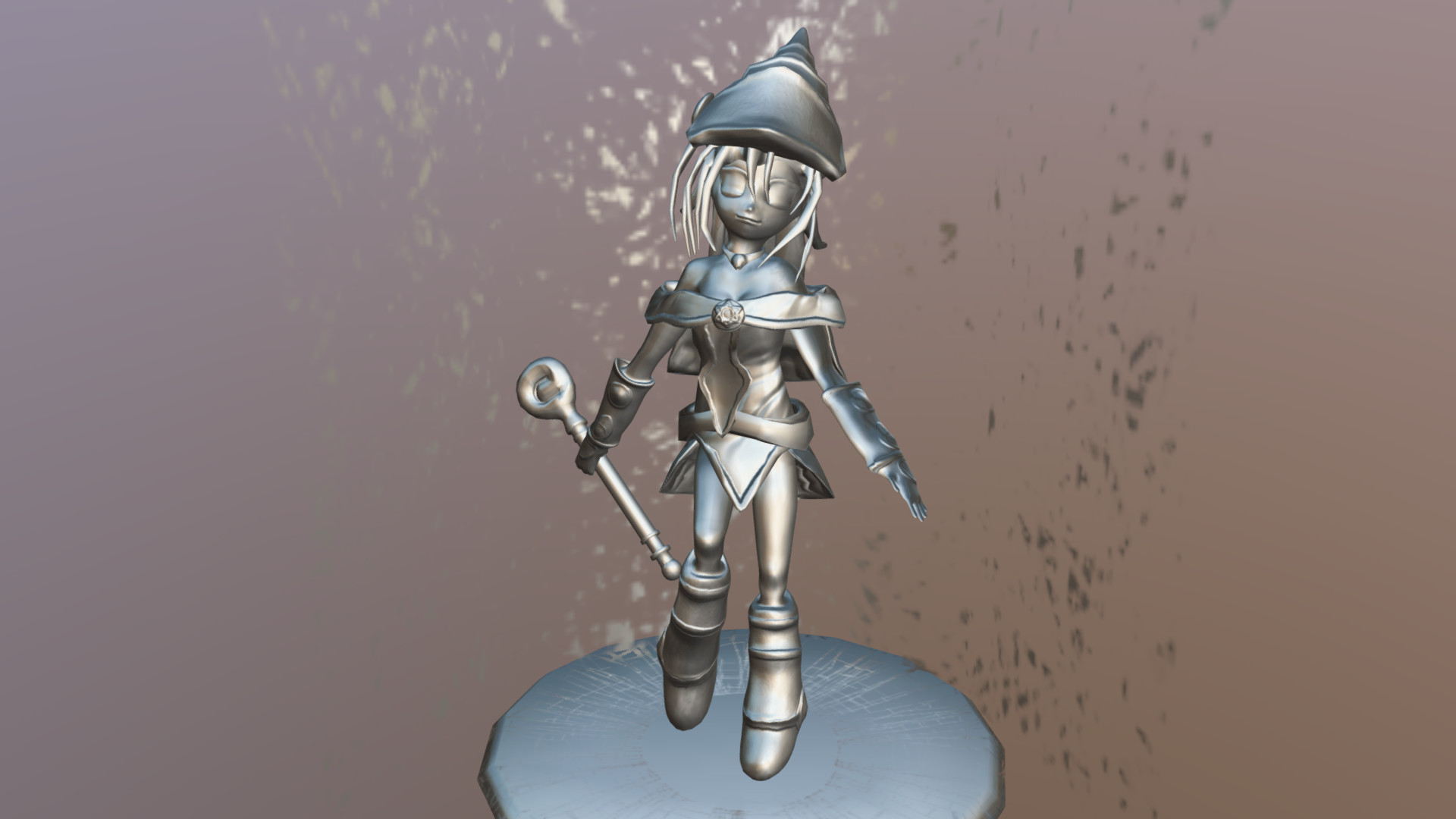 Ian Chau - Dark Magician Girl - Fan Art