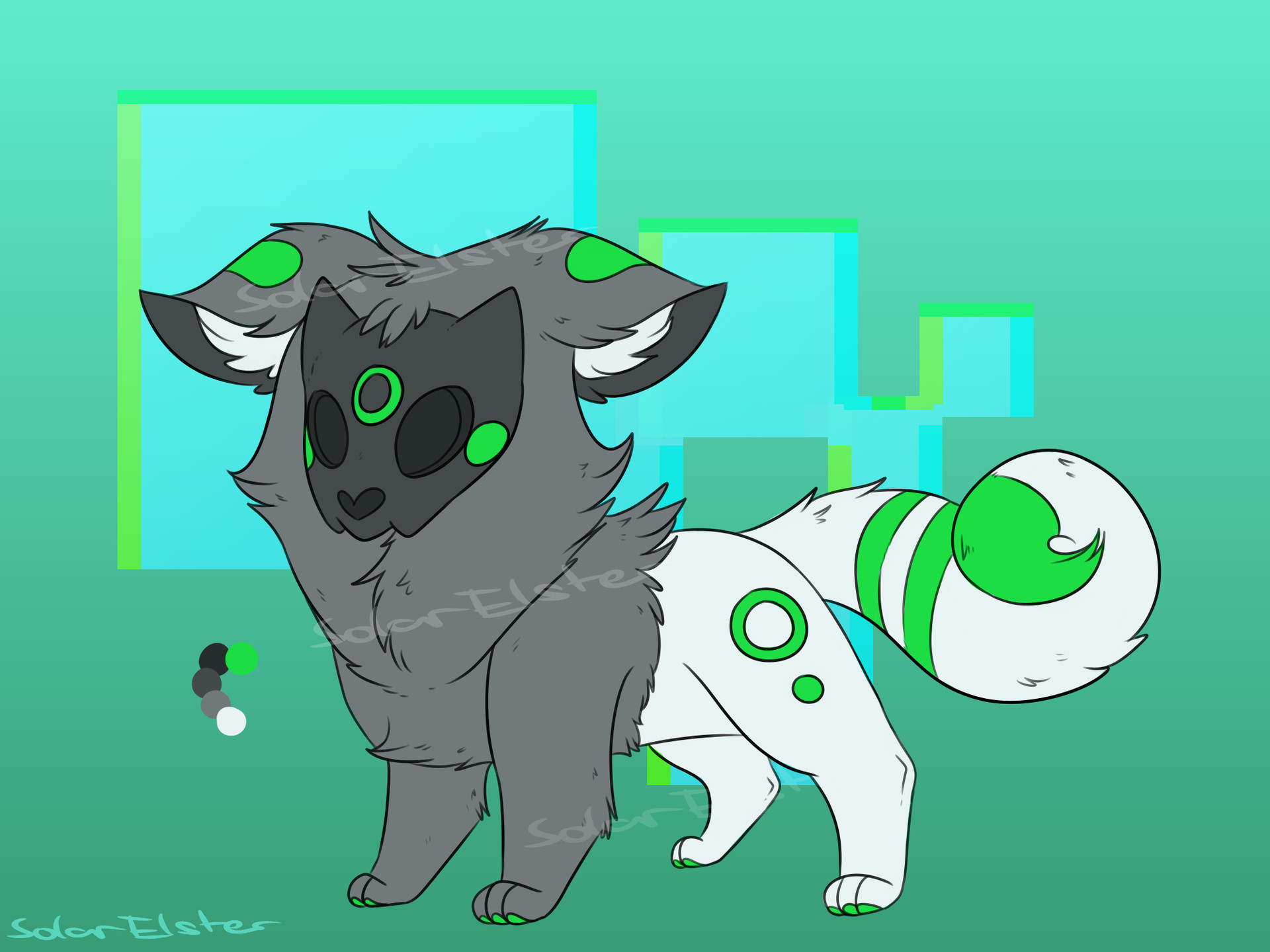 Solar Elster - toydemon Pipsqueak