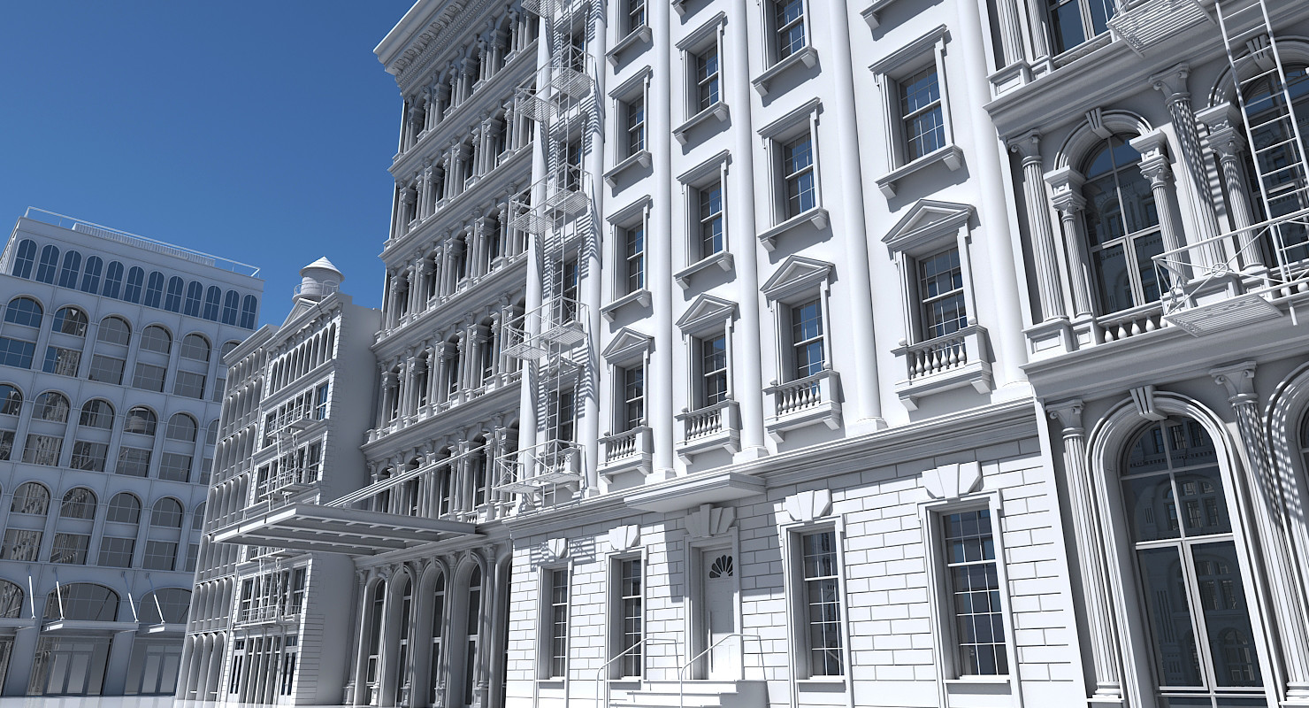 ArtStation - Street Building Facade Collection