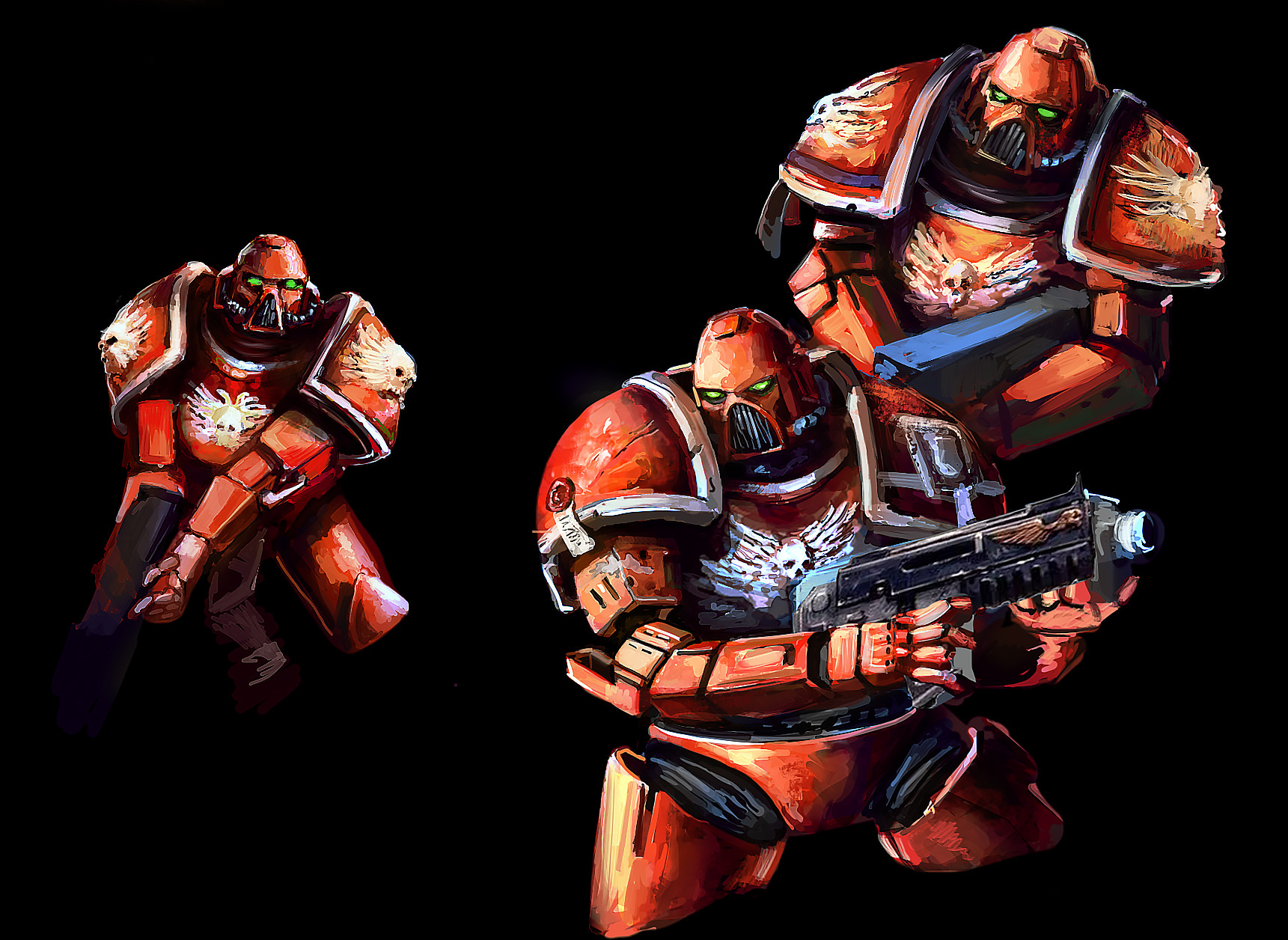 ArtStation - Fortress monastery frescoe