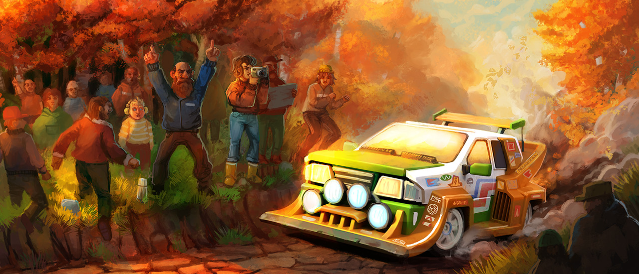 ArtStation - Rally Classic 1990