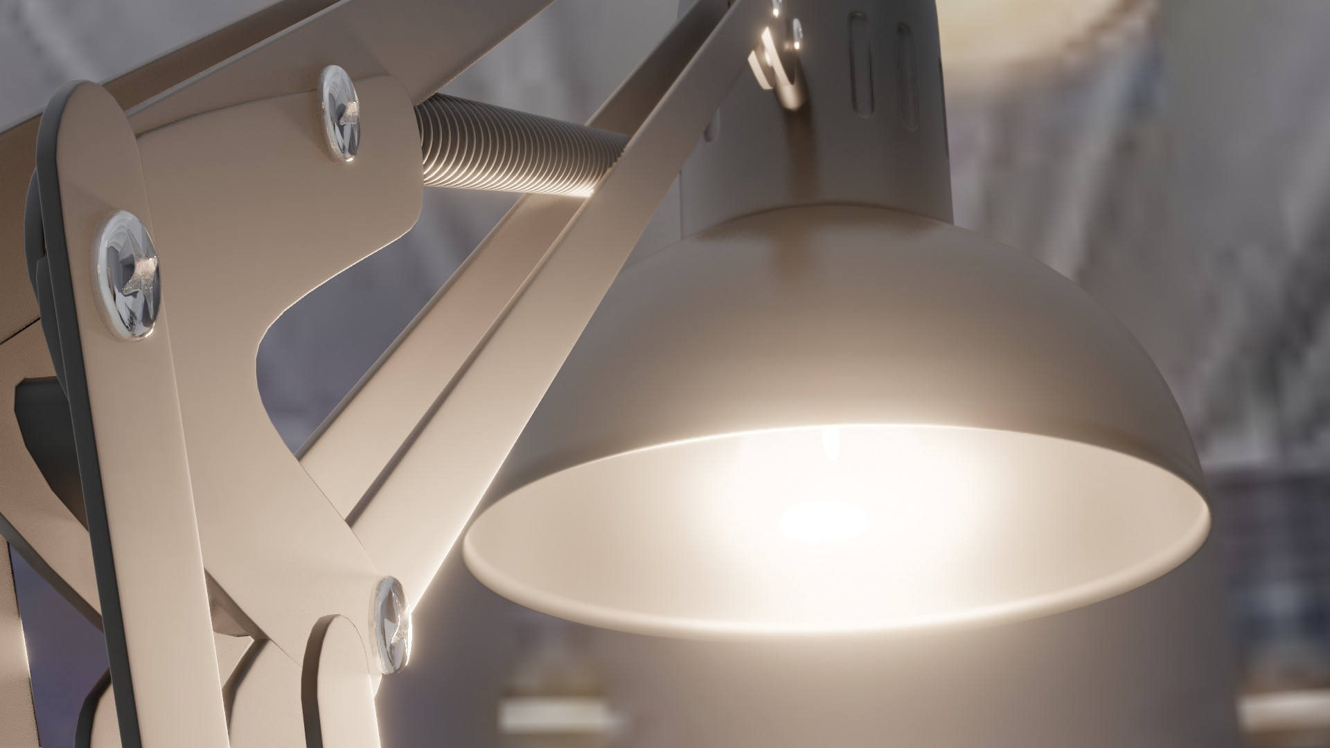Esmilesvfx Businge Ismail - desk lamp made in blender 2.8 rendered in ...
