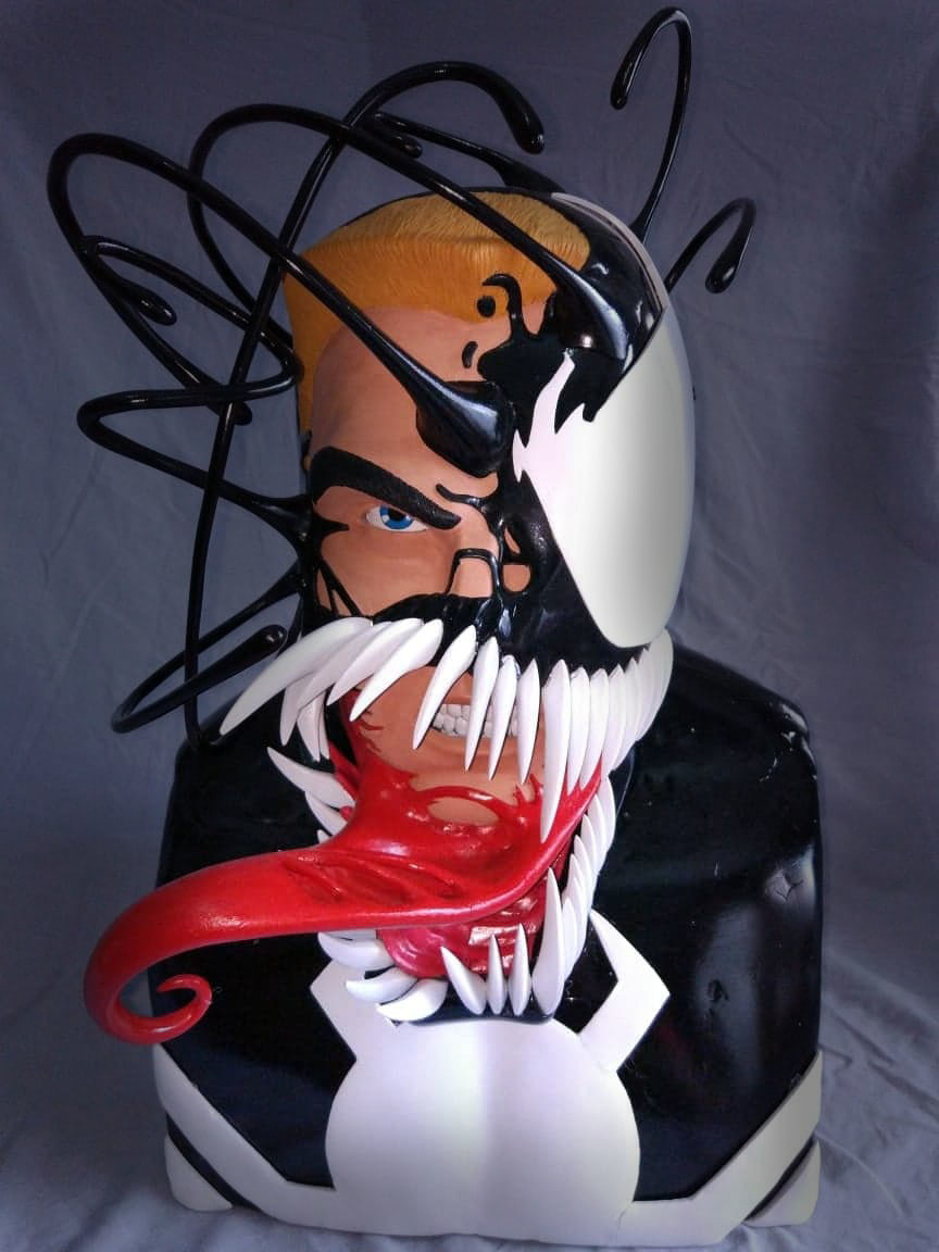 ArtStation - Venom Life Size Bust!!
