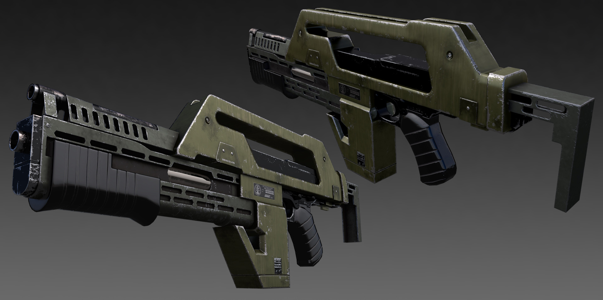 Cheryl Amin - Aliens Pulse Rifle