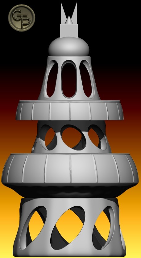 Gilberto Tenorio-Pindter - Boris Vallejo Fan Art - Barbarella