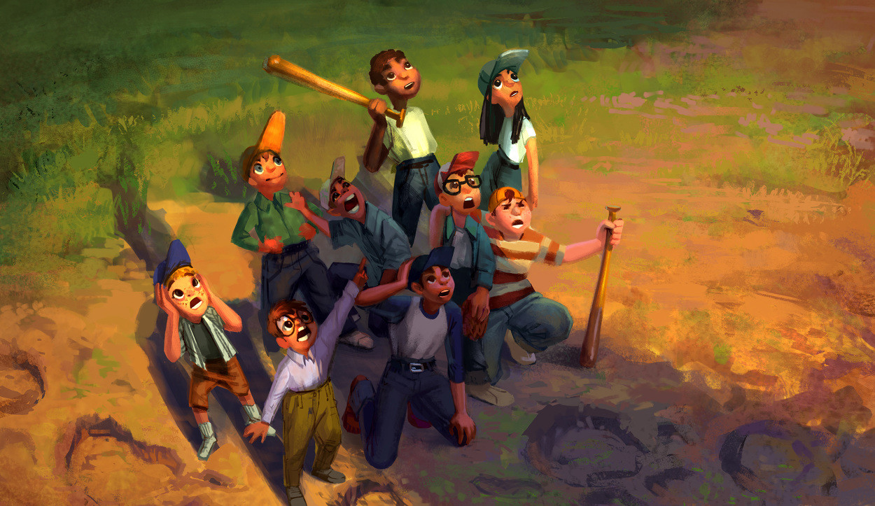 ArtStation - The Sandlot