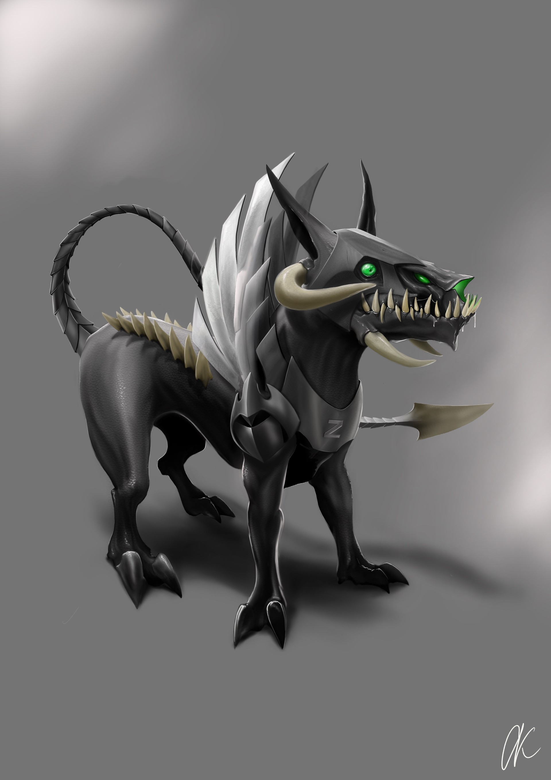 ArtStation - HellDog Finished