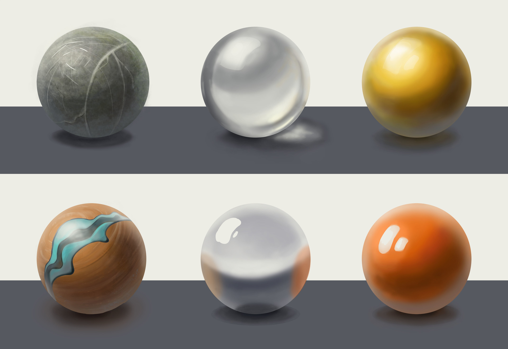 ArtStation - working with materials