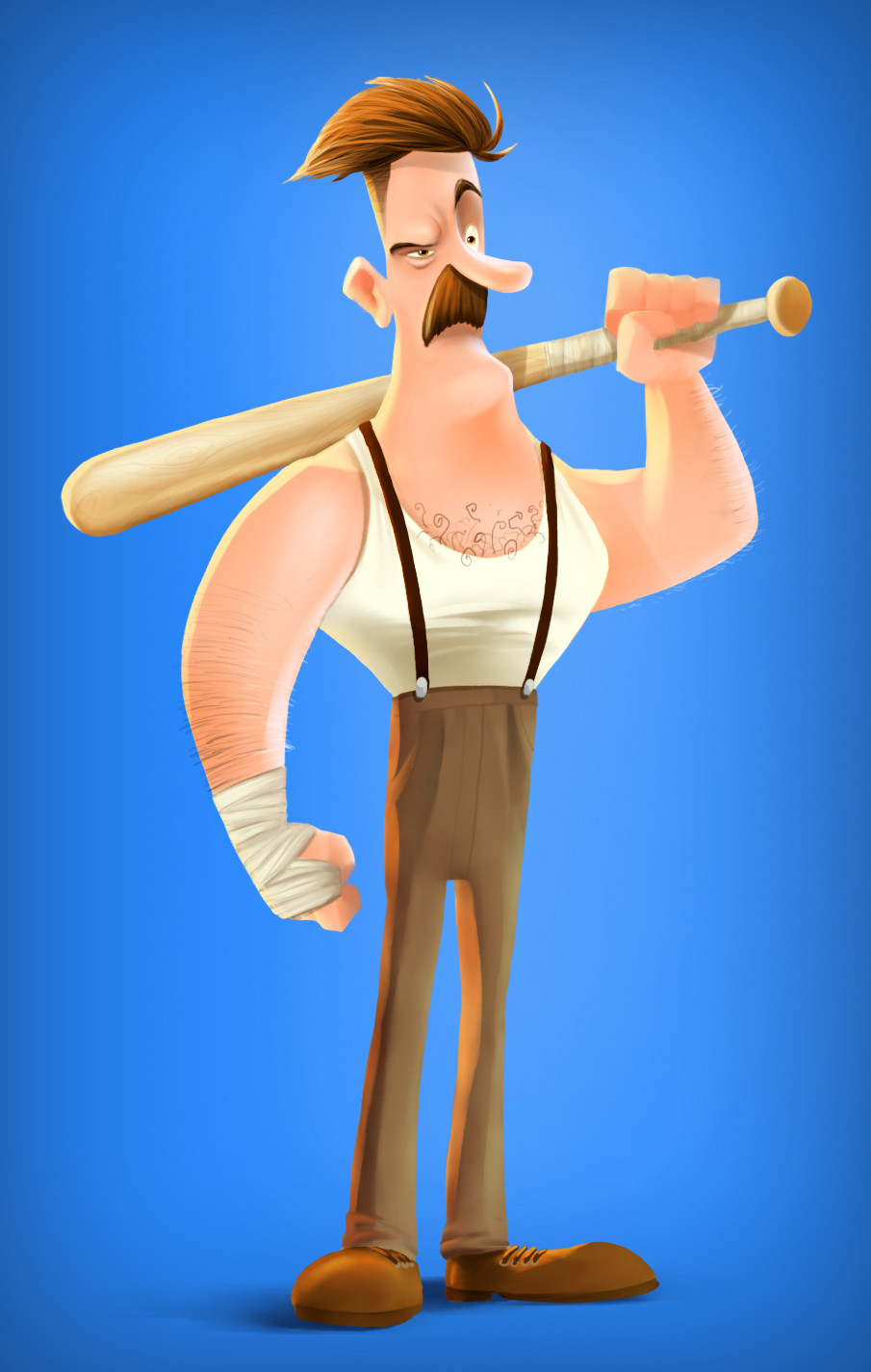 ArtStation - 30's Thug