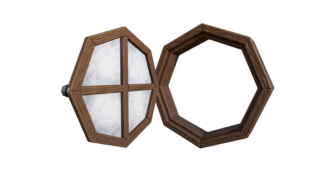 ArtStation - Stylized window