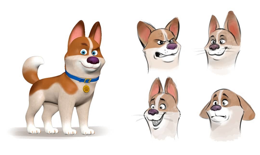 ArtStation - dog character