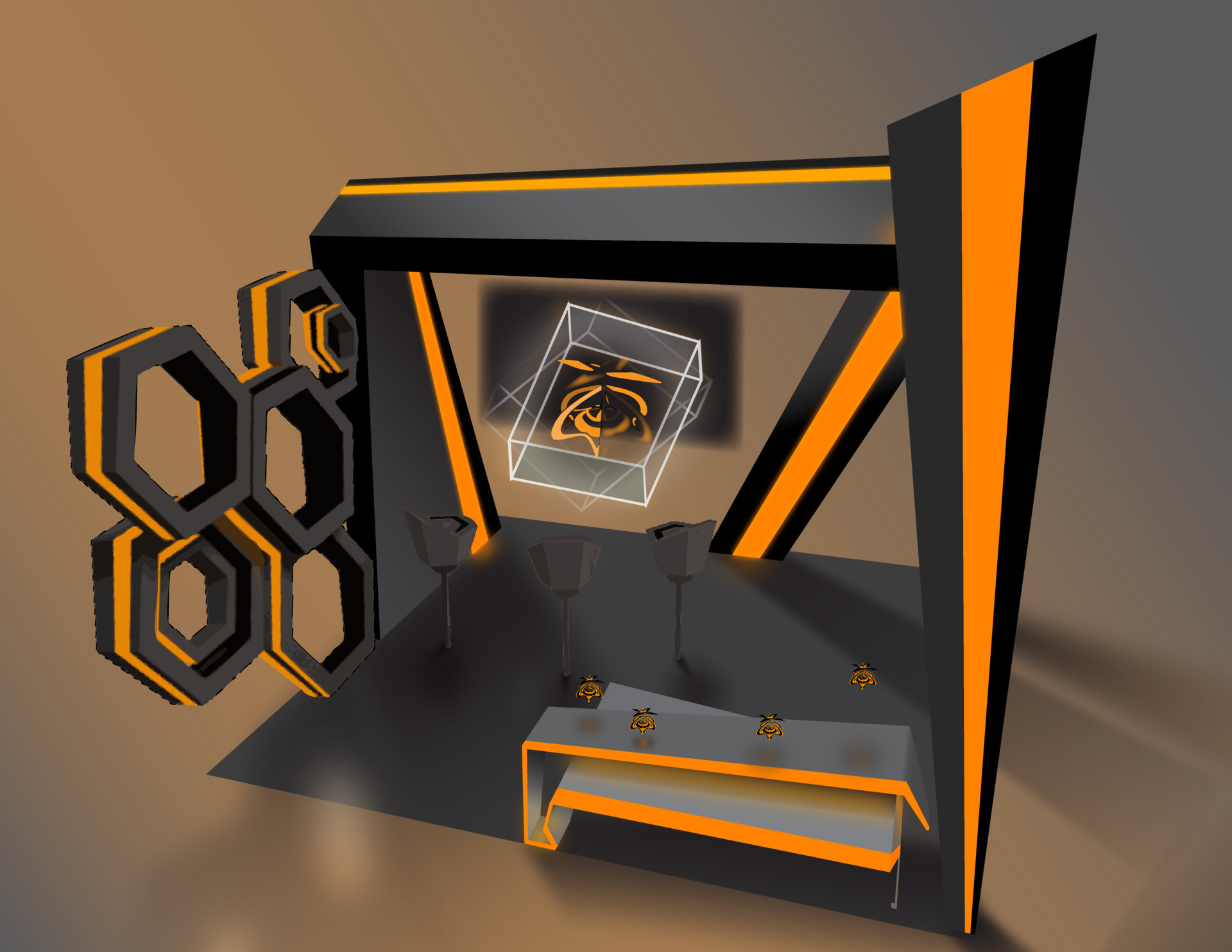 ArtStation - Futurist stand