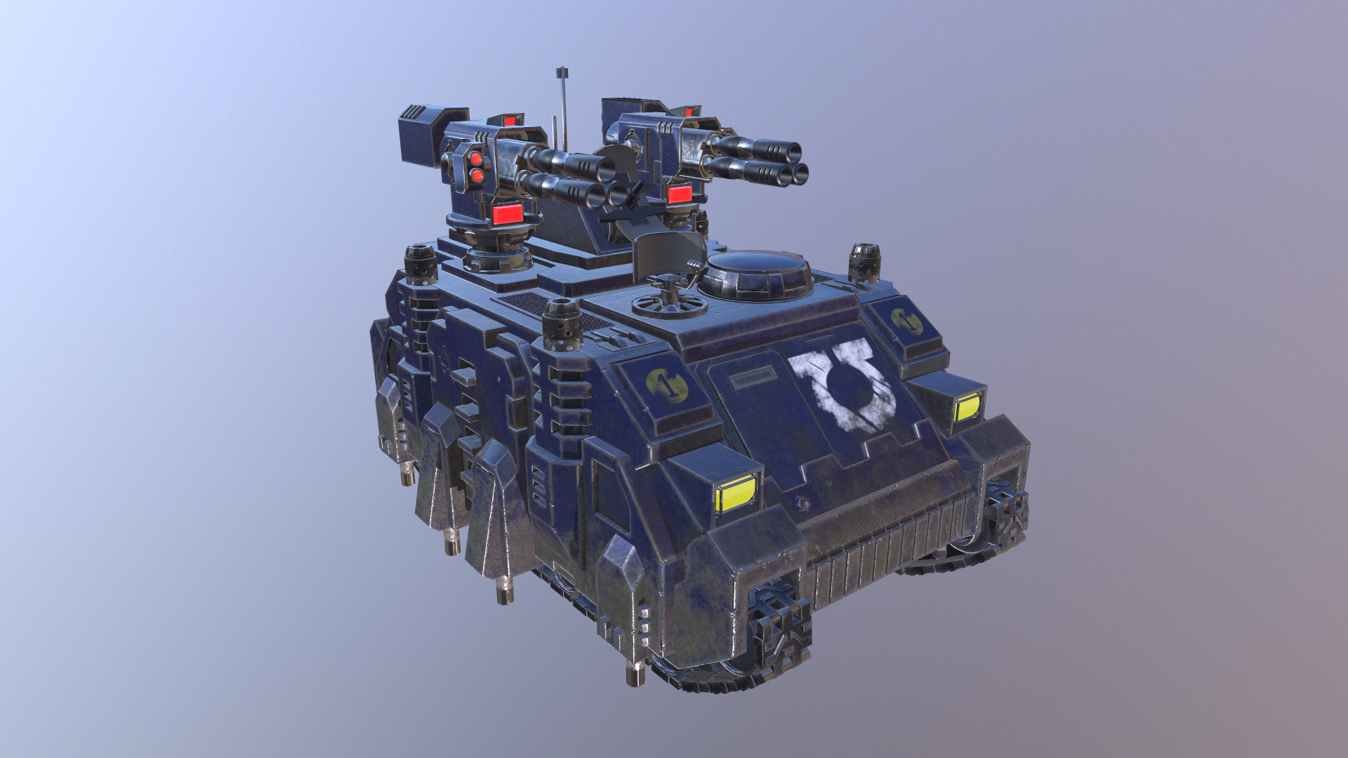 ArtStation - Warhammer Stalker tank