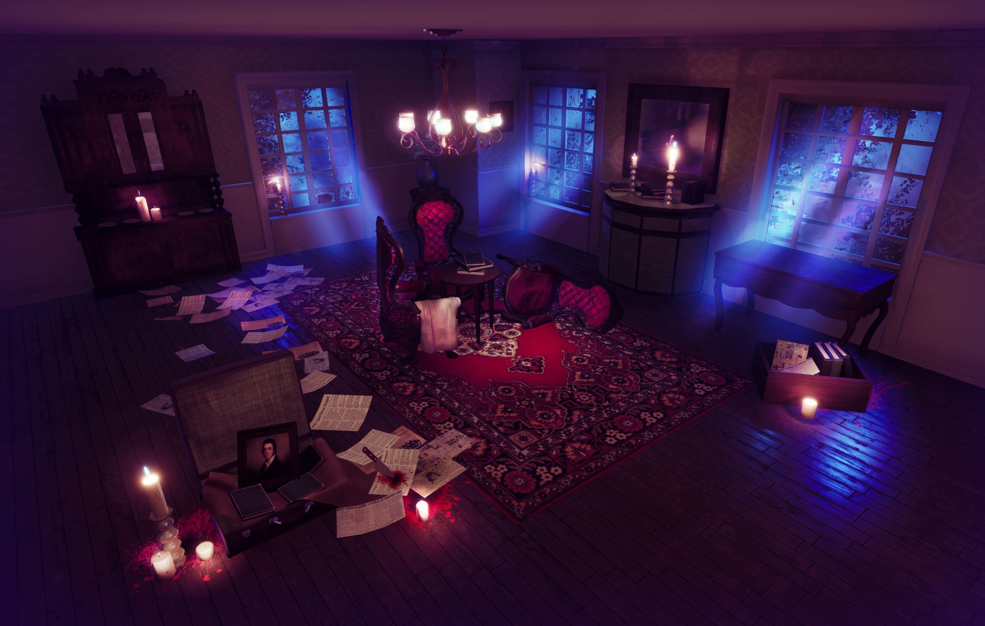 ArtStation - Spooky Room