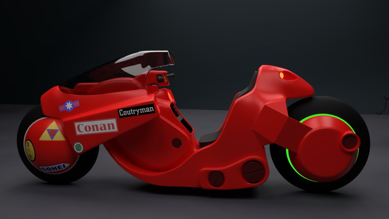 ArtStation - Shotaro's Bike