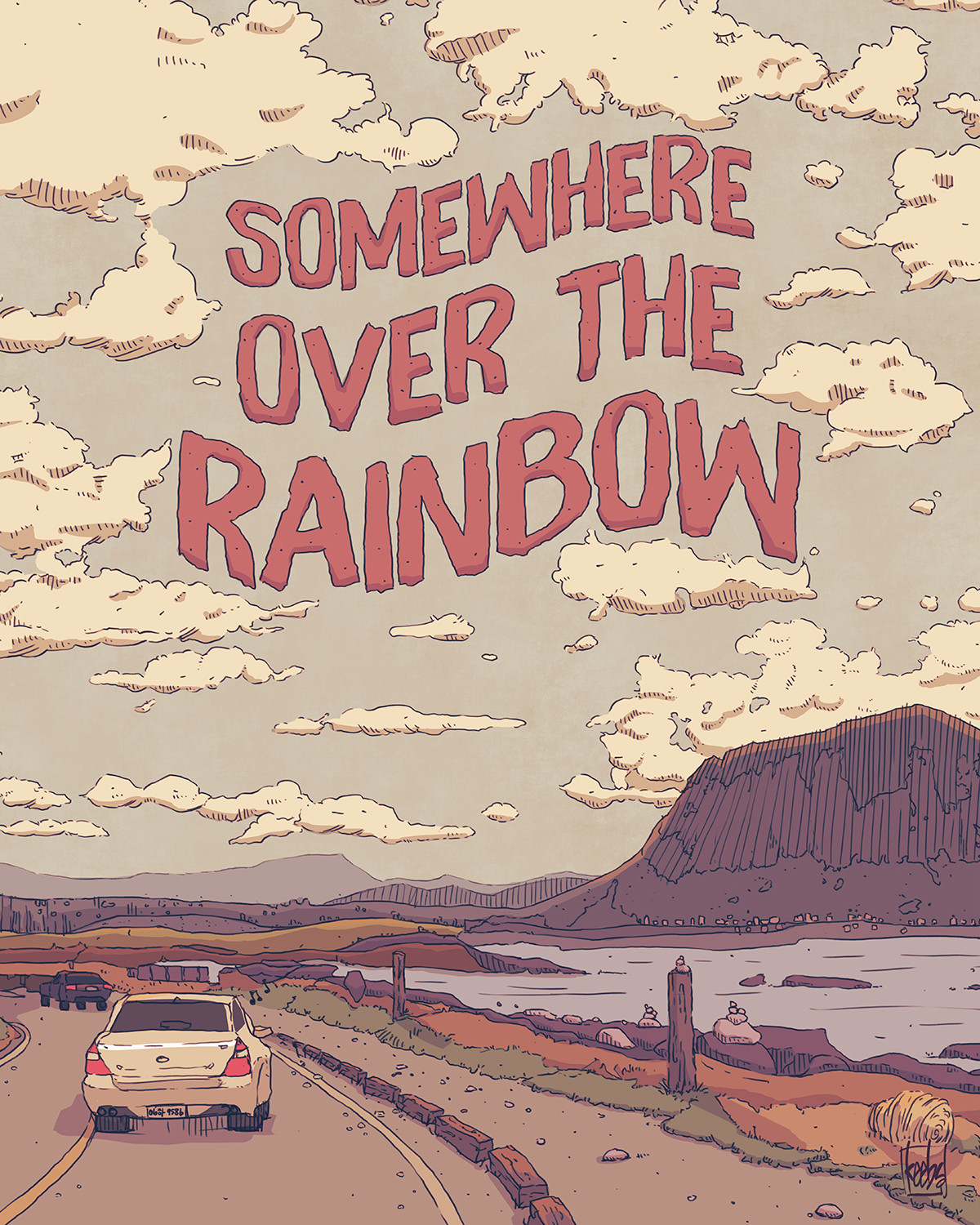 ArtStation - Somewhere Over the Rainbow