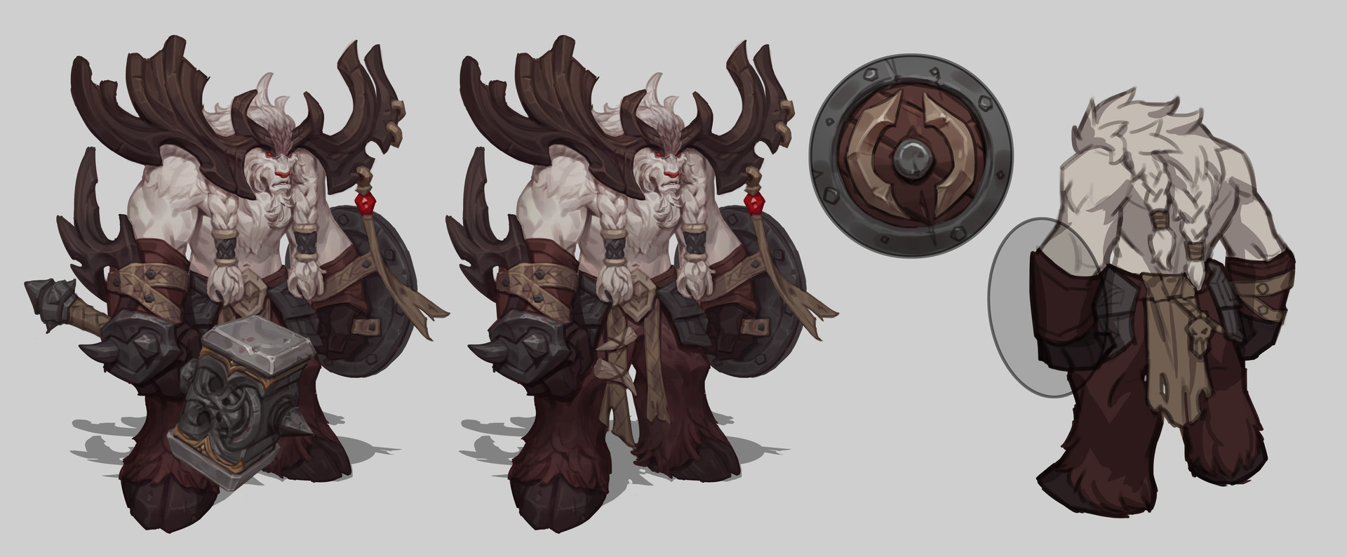 ArtStation - Rudolph Warrior