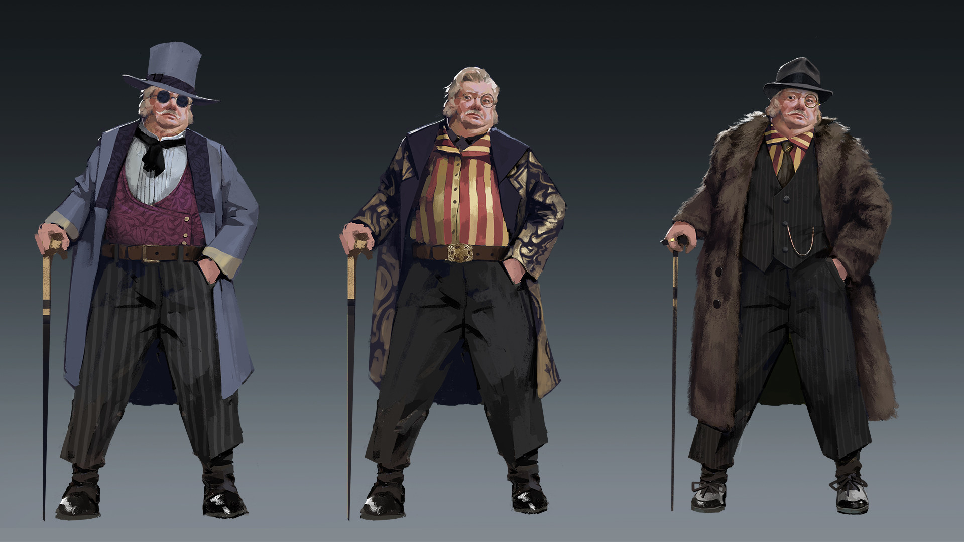 Deng Lei - Some characters in The Industrial Revolution