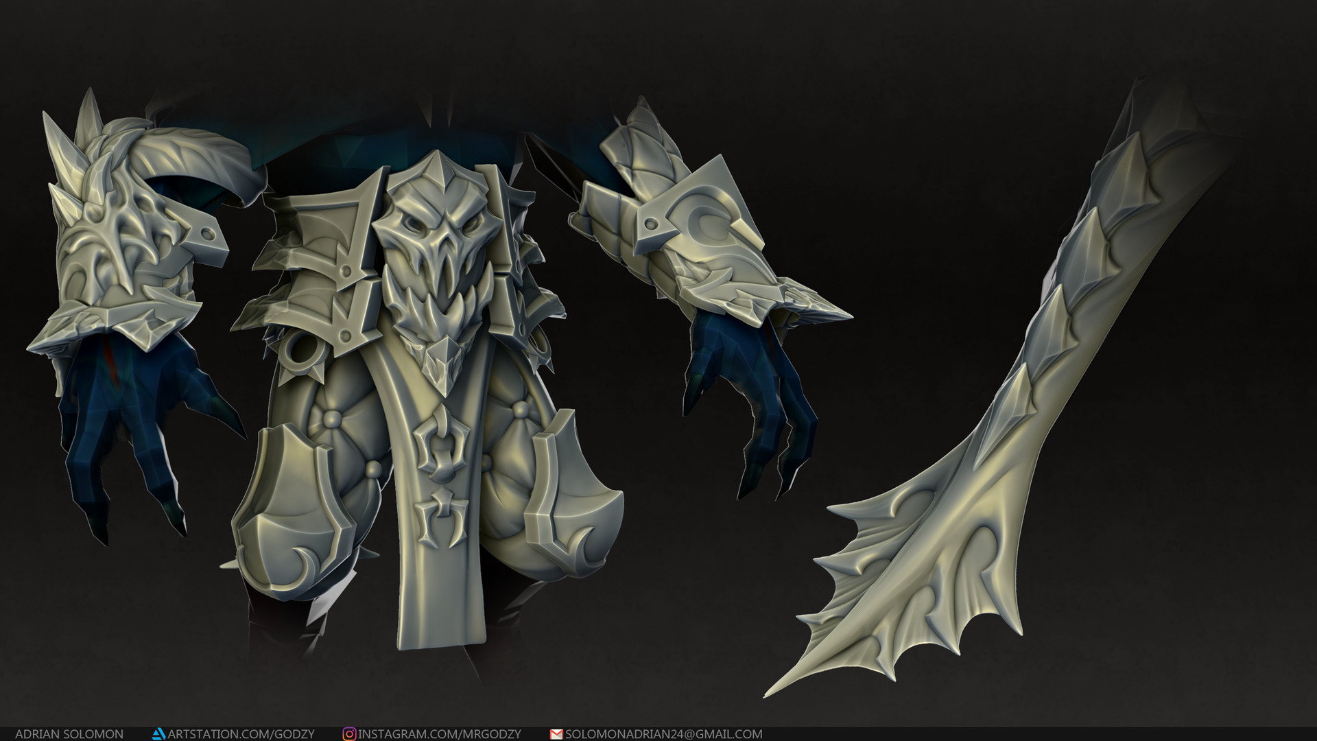 Adrian Solomon - Dota 2 - Garment of the Shivering Souls [Night Stalker ...