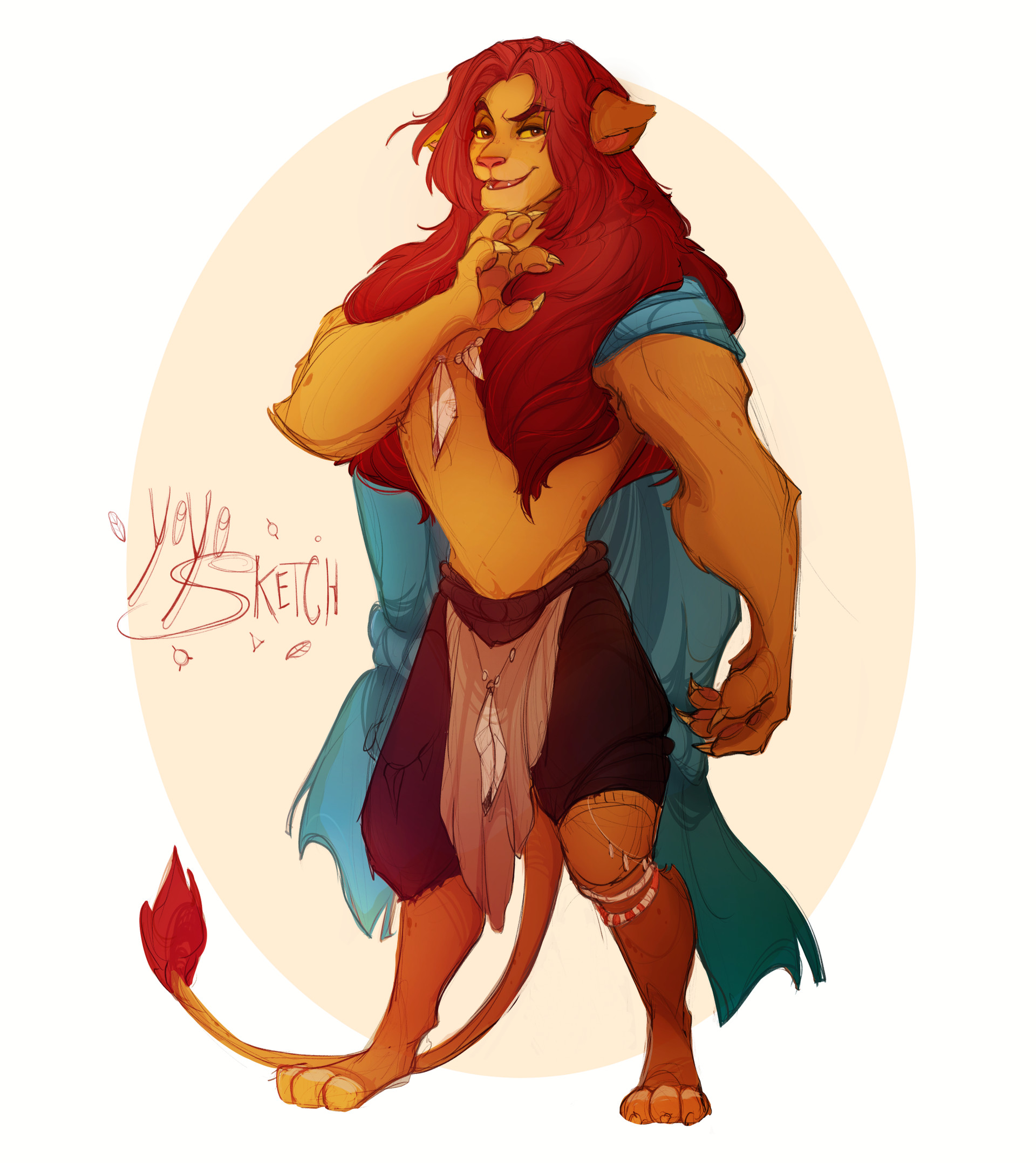 simba as a human