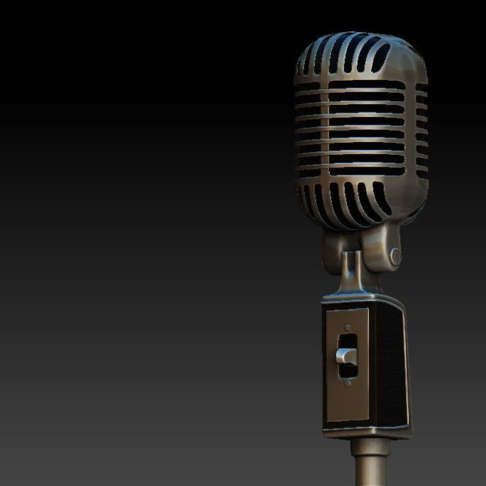 ArtStation - Hip Hop Microphone