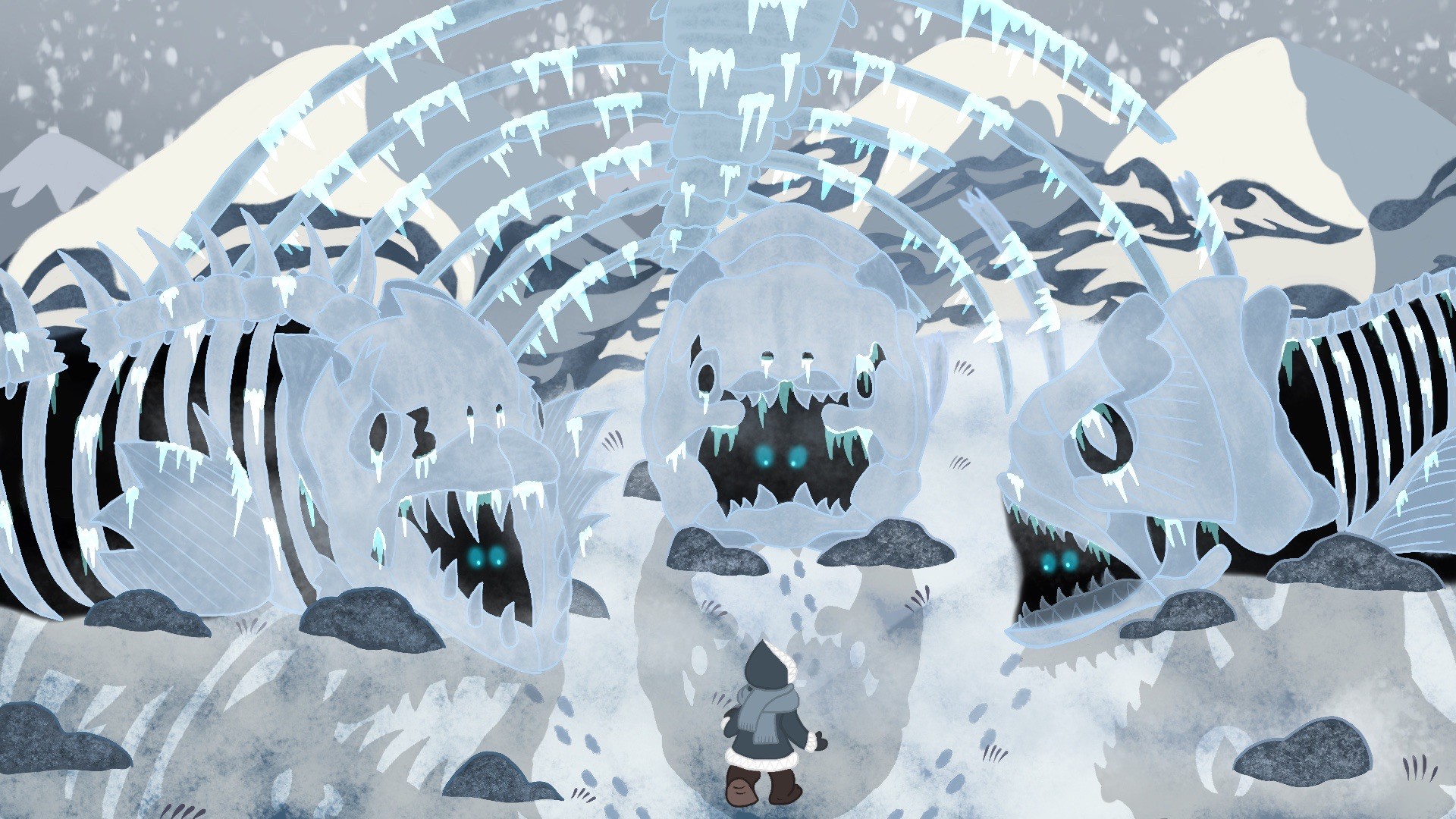 ArtStation - Frozen Graveyard